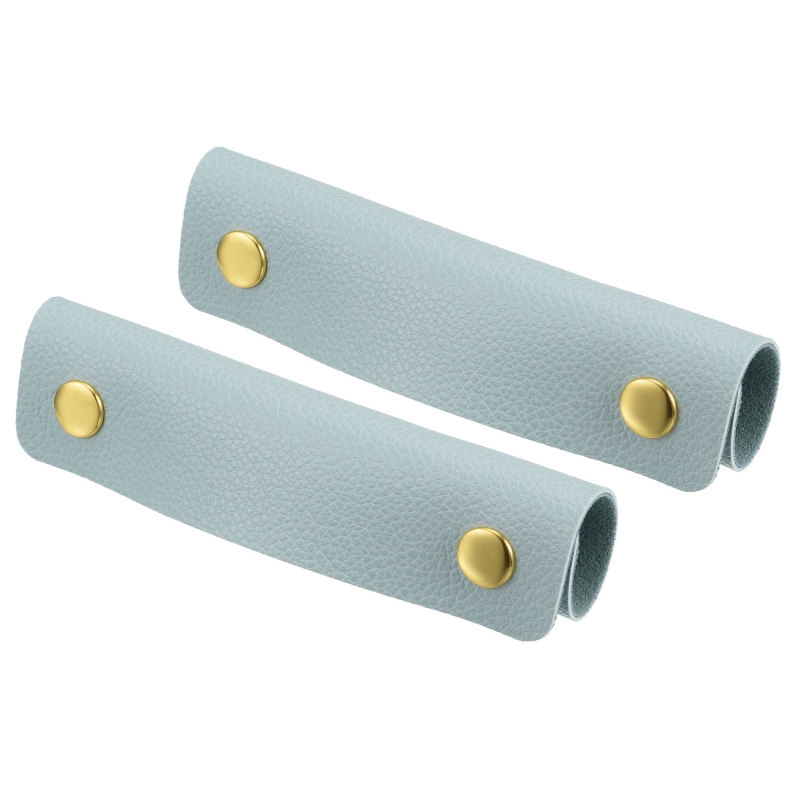 Luggage Handle Wrap, 2 Pack PU Handbag Grip Cover Identifier with Clasp ...