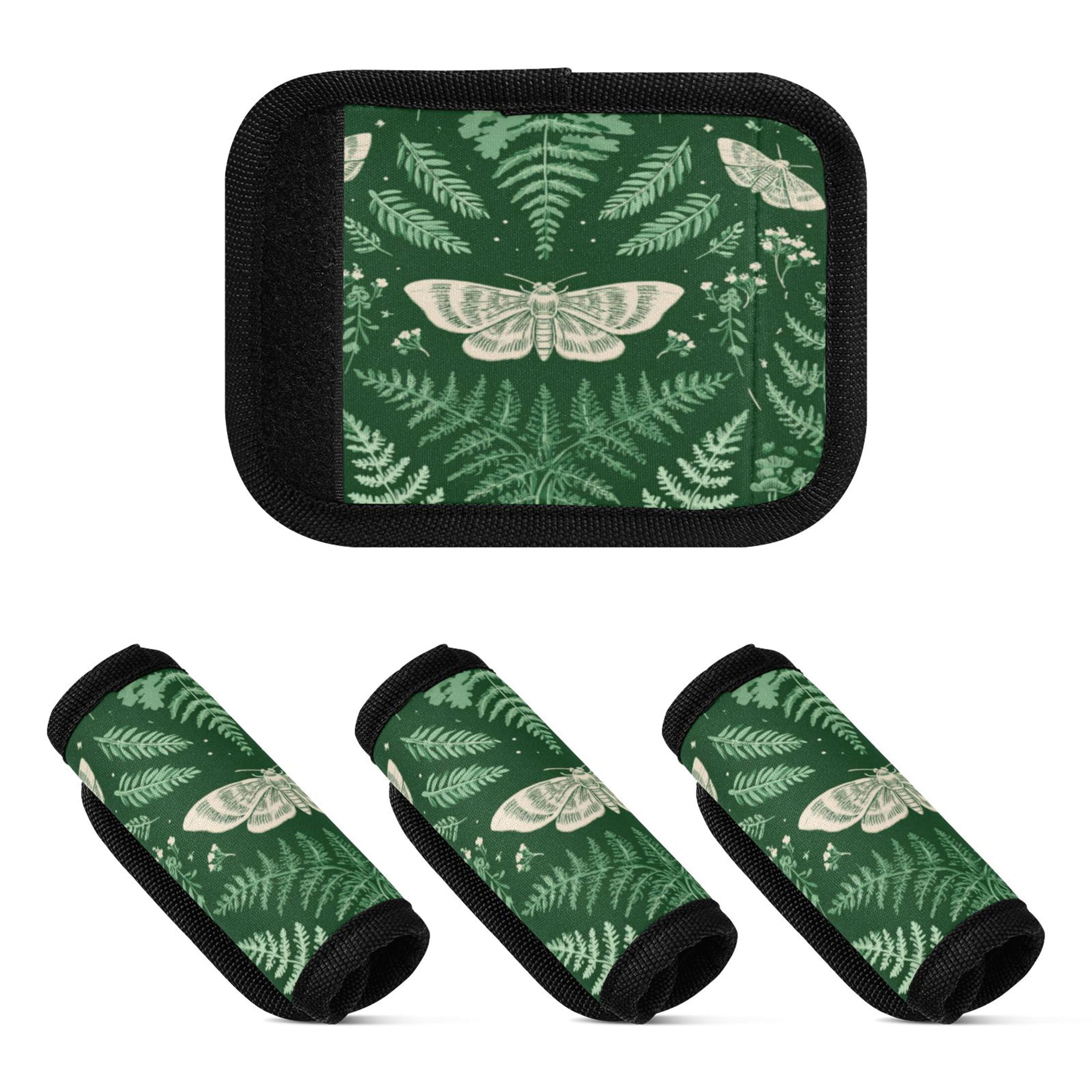 Luggage Handle Wrap for Suitcase 4-Pack Includes Back Information Card ...