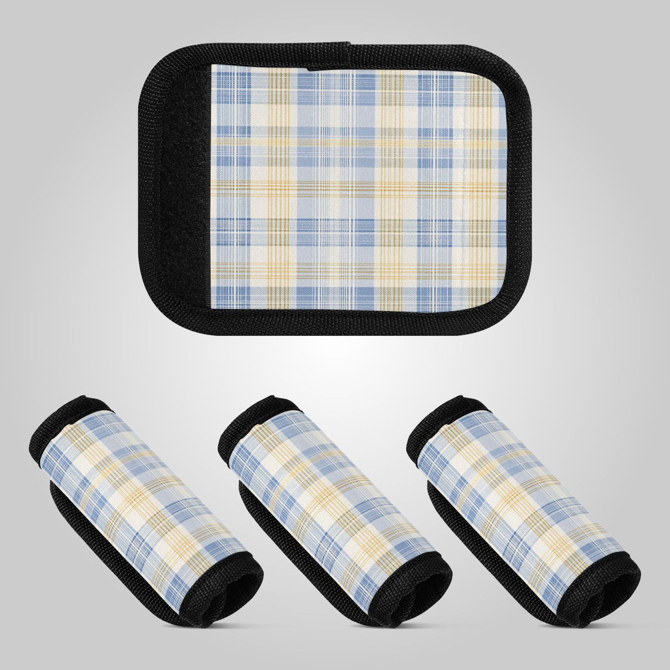 Luggage Handle Wrap for Suitcase 4-Pack Includes Back Information Card ...