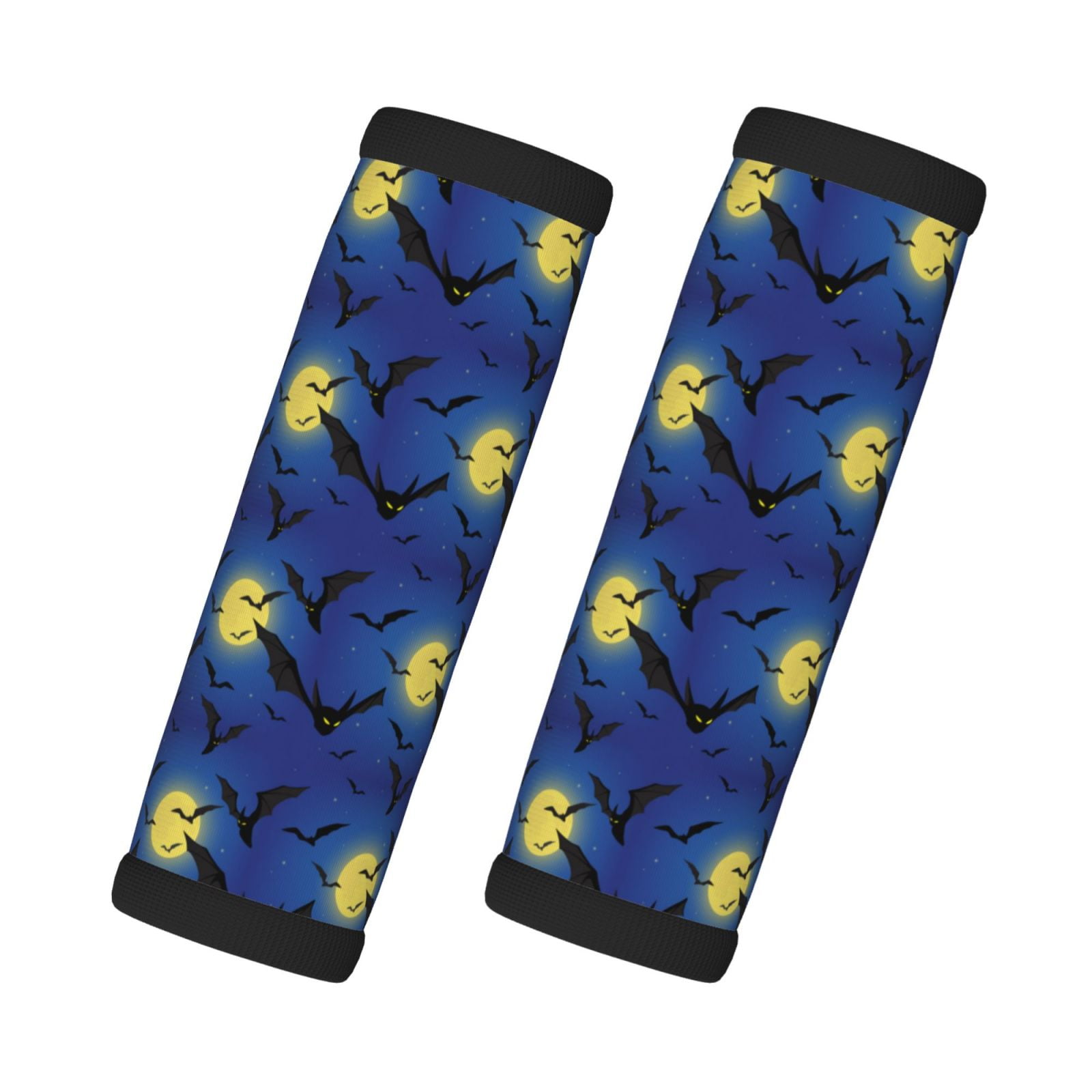 Luggage Handle Wraps for Suitcase cool bats blue night starry sky ...