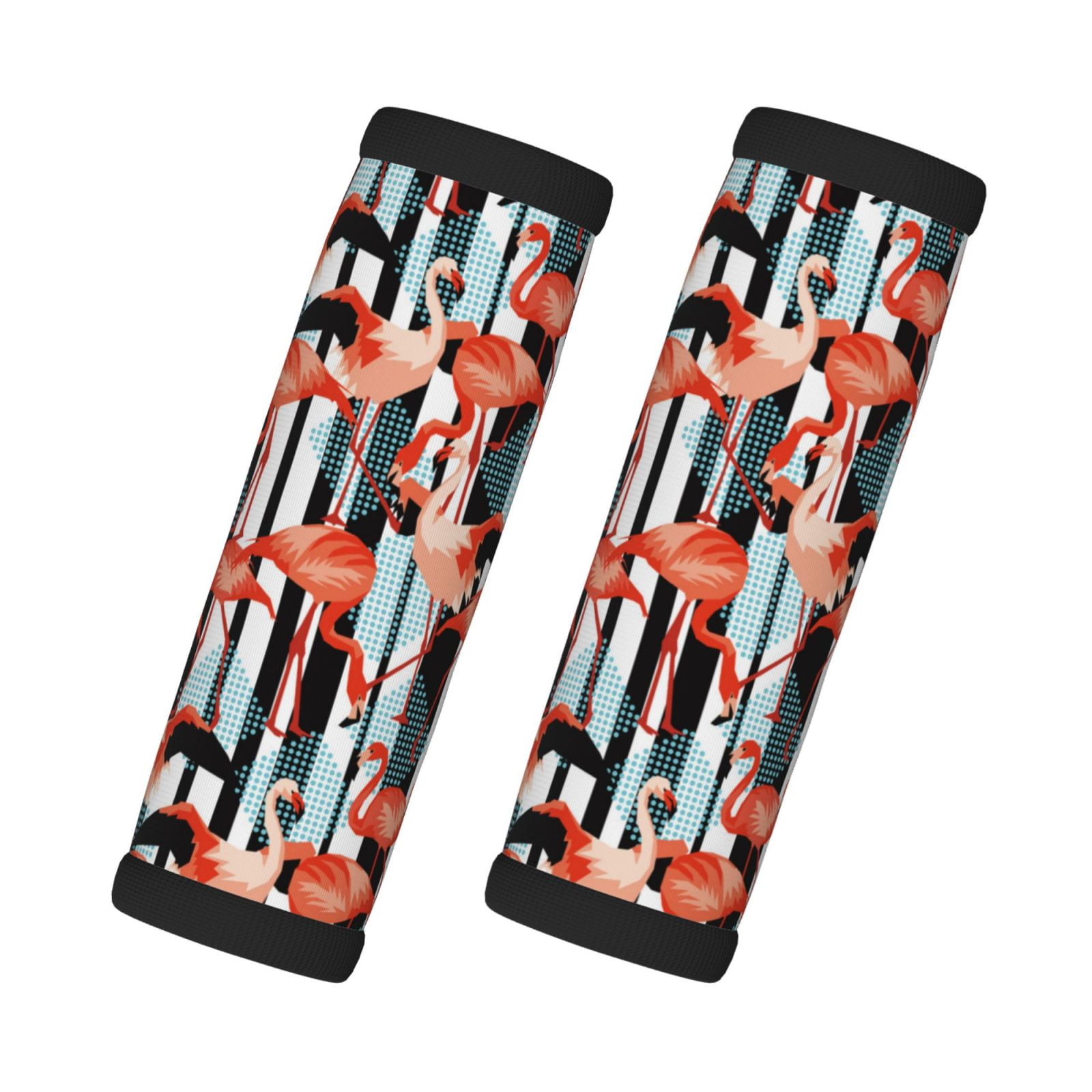 Luggage Handle Wraps for Suitcase - cool flamingo Suitcase Tags ...