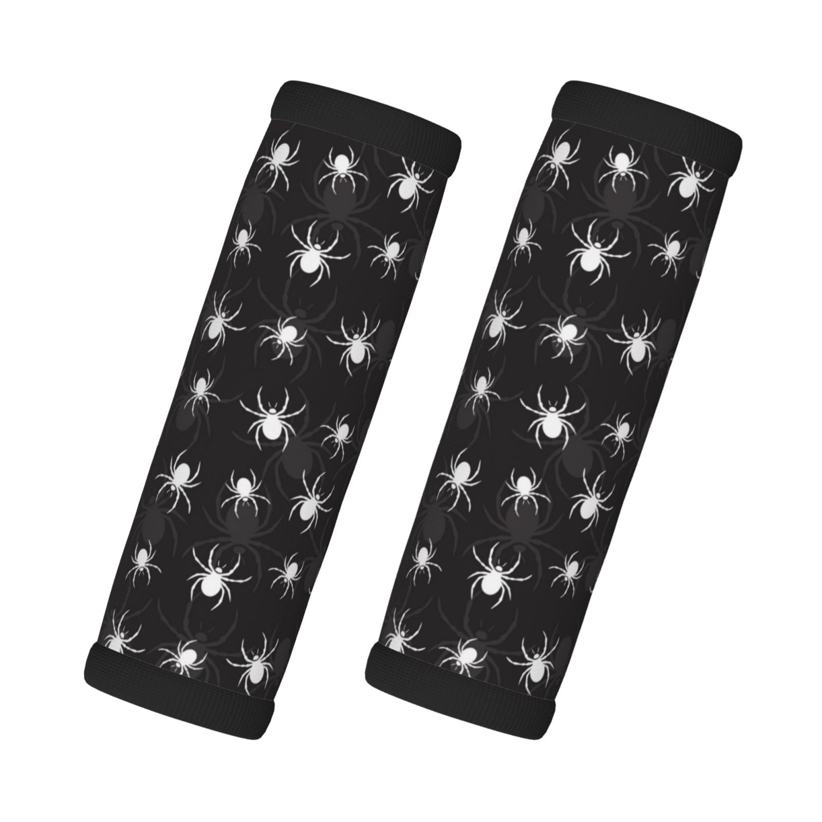 Luggage Handle Wraps for Suitcase, white Spiders cool black Suitcase ...