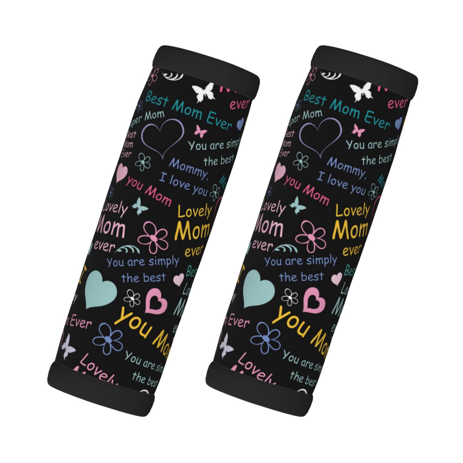 Luggage Handle Wraps for Suitcases - I love you Mom Luggage Identifiers ...