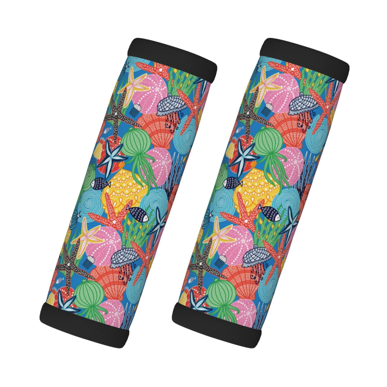 Luggage Handle Wraps for Suitcases - Starfish And Algae Luggage ...