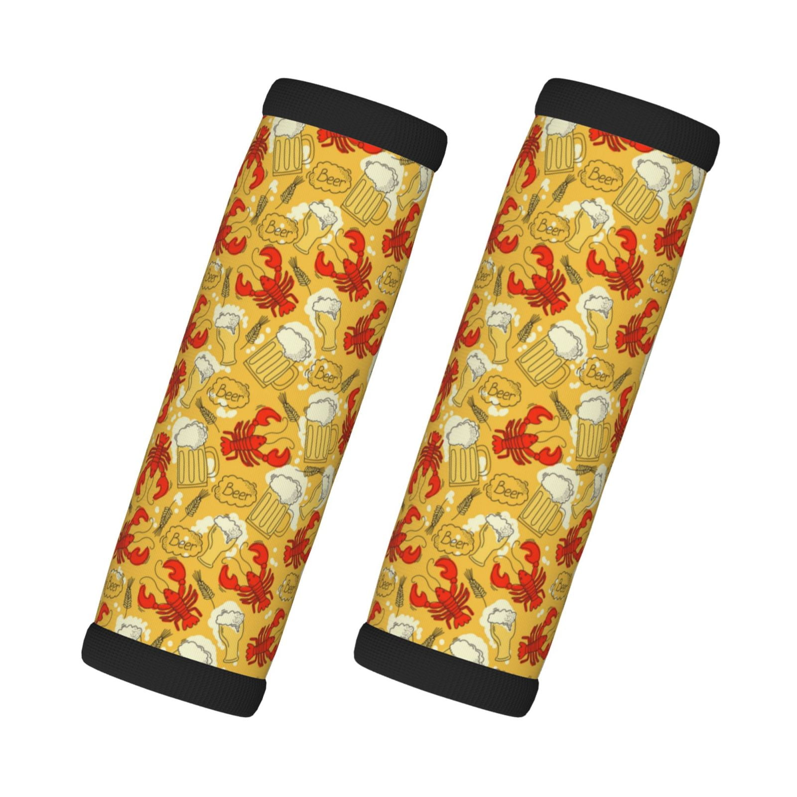 Luggage Handle Wraps for Suitcase Beer And Crawfish Suitcase Tags ...