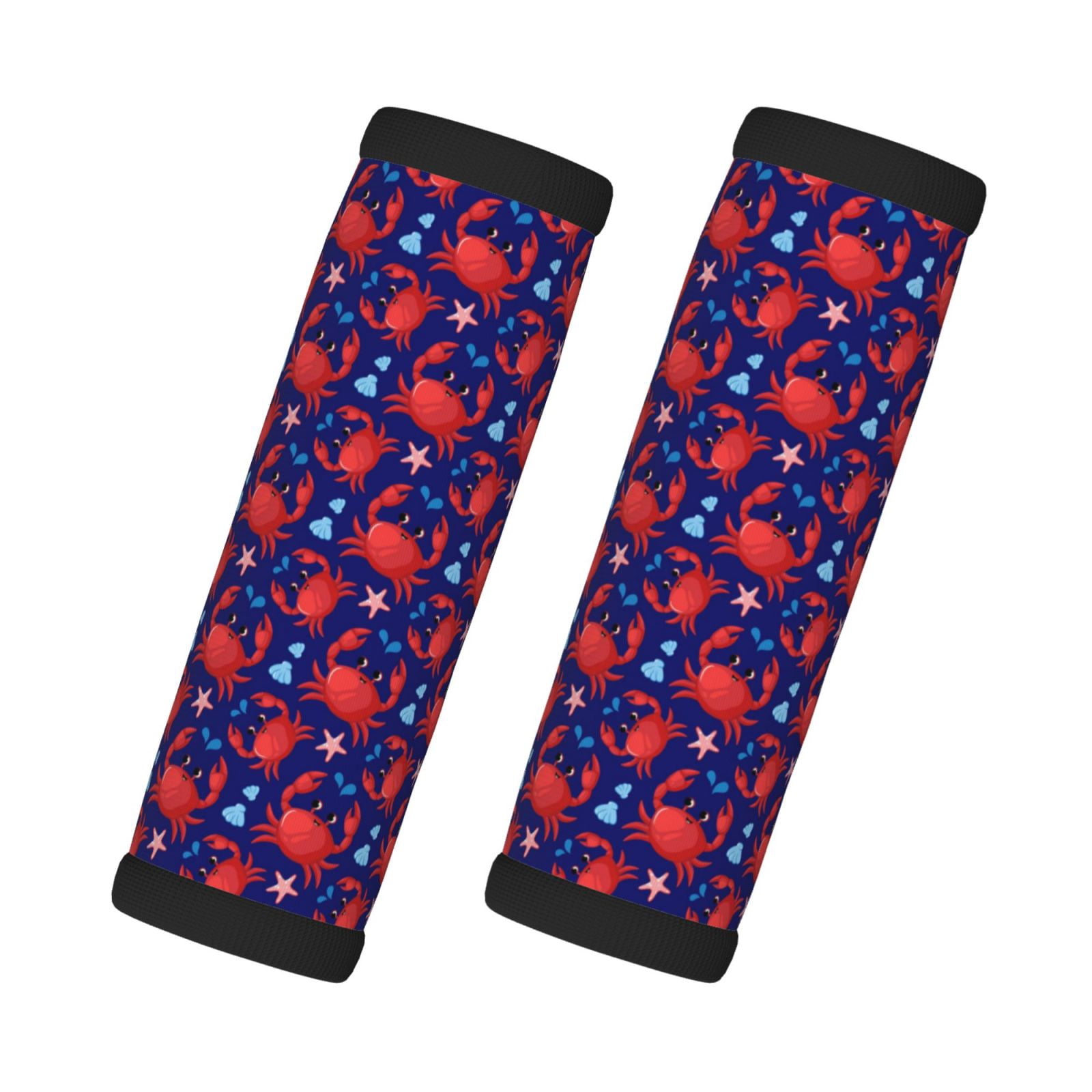 Luggage Handle Wraps for Suitcase Cute Crabs Suitcase Tags Identifiers ...