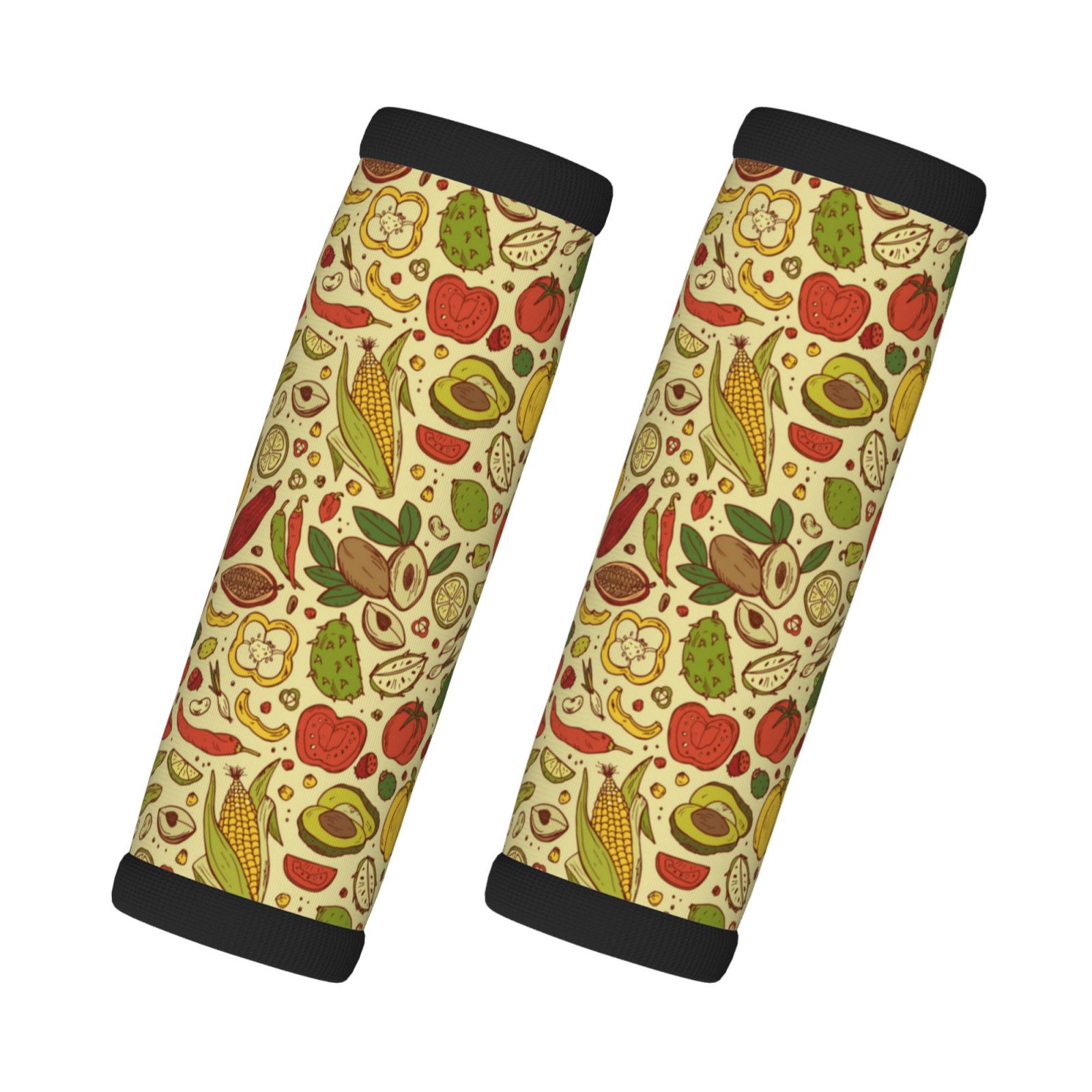 Luggage Handle Wraps for Suitcase Fruits And Vegetables Suitcase Tags ...