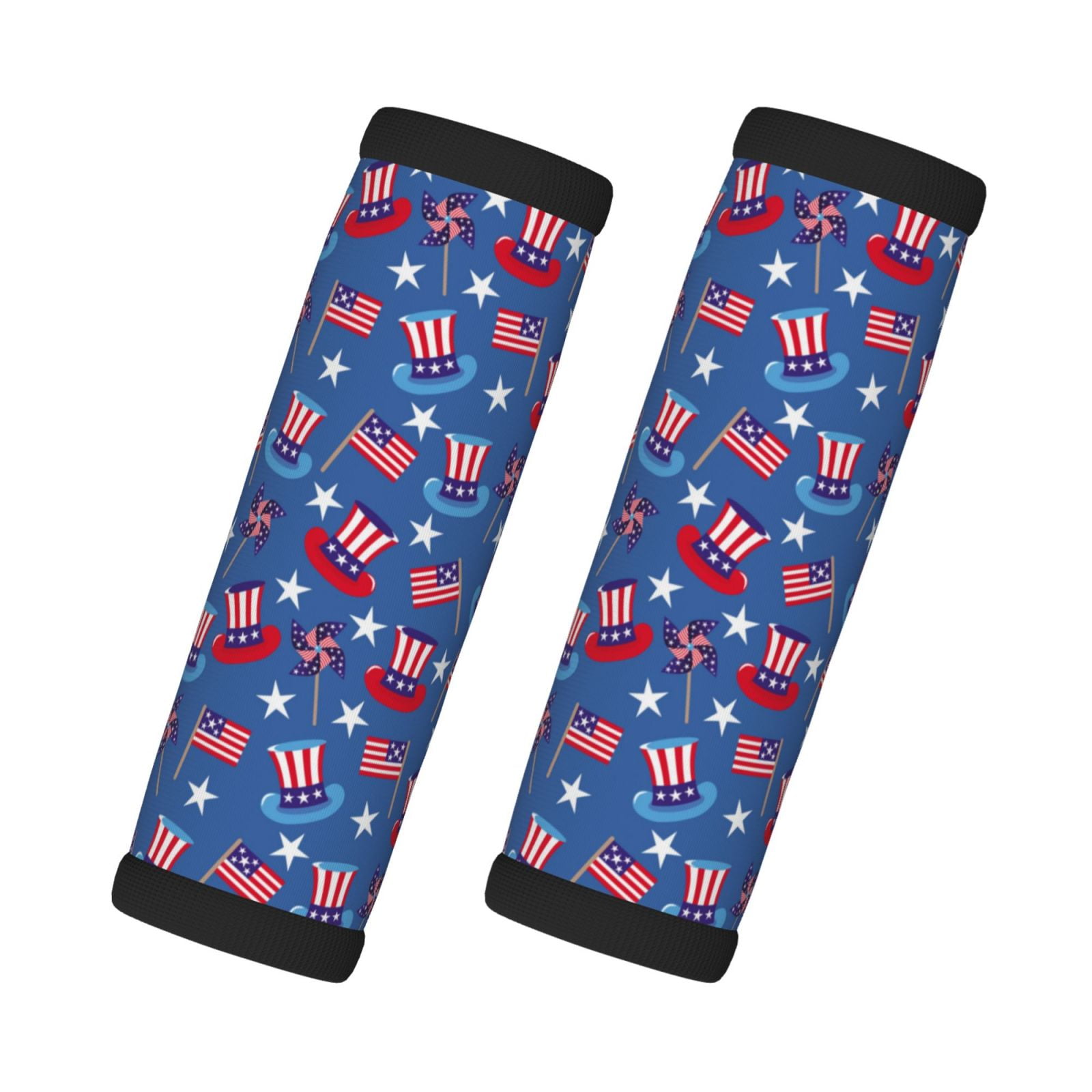 Luggage Handle Wraps for Suitcase USA Flag windmill Print Suitcase Tags ...