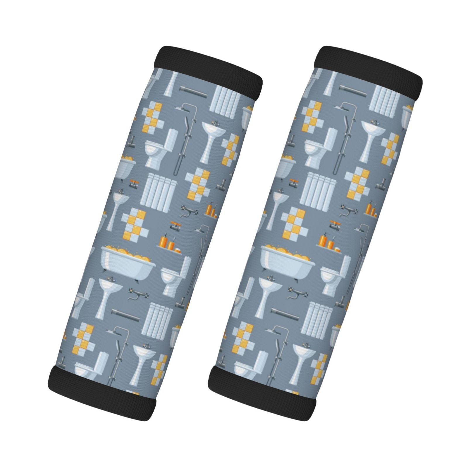 Luggage Handle Wraps for Suitcase blue bathroom Suitcase Tags ...