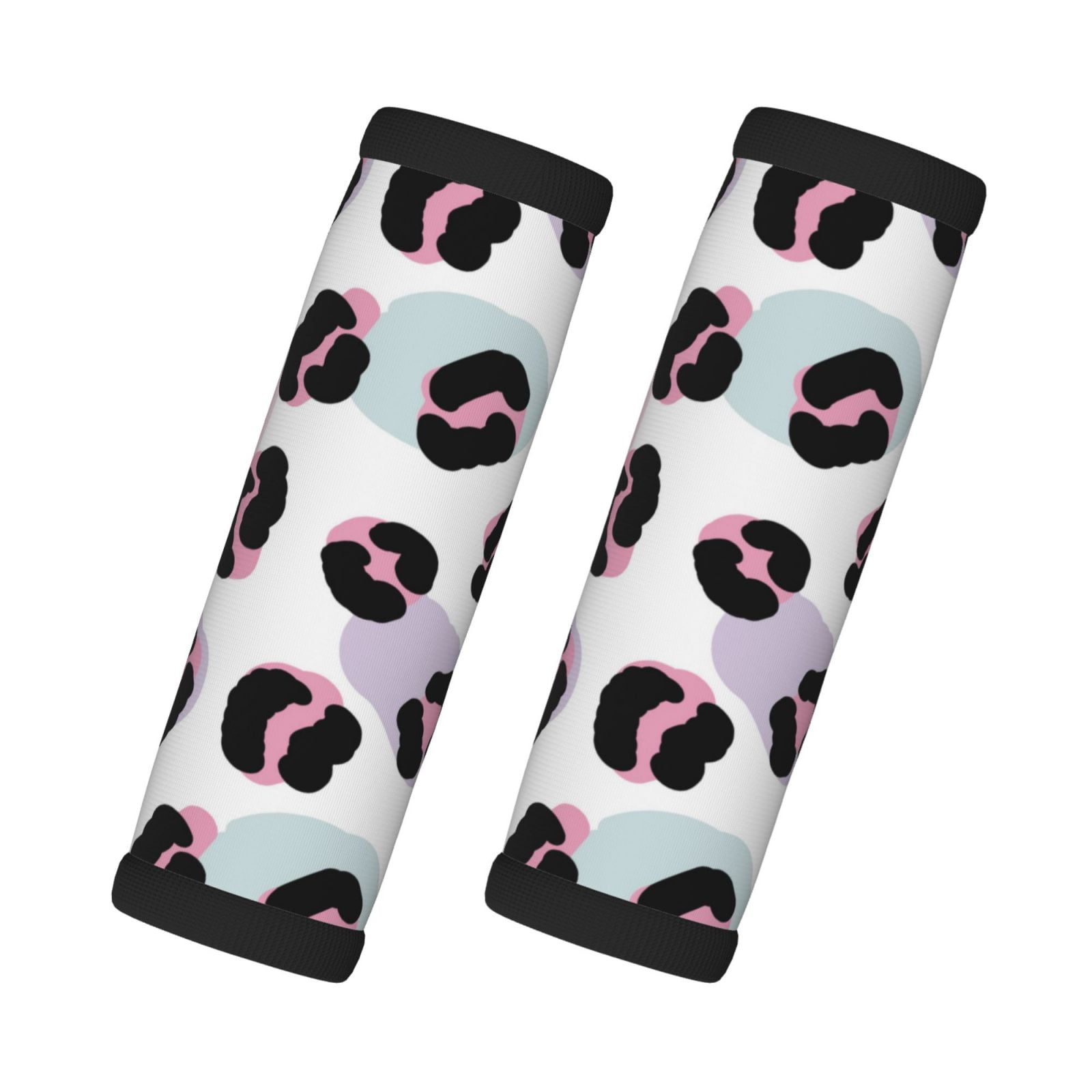 Luggage Handle Wraps for Suitcase retro print leopard Suitcase Tags ...