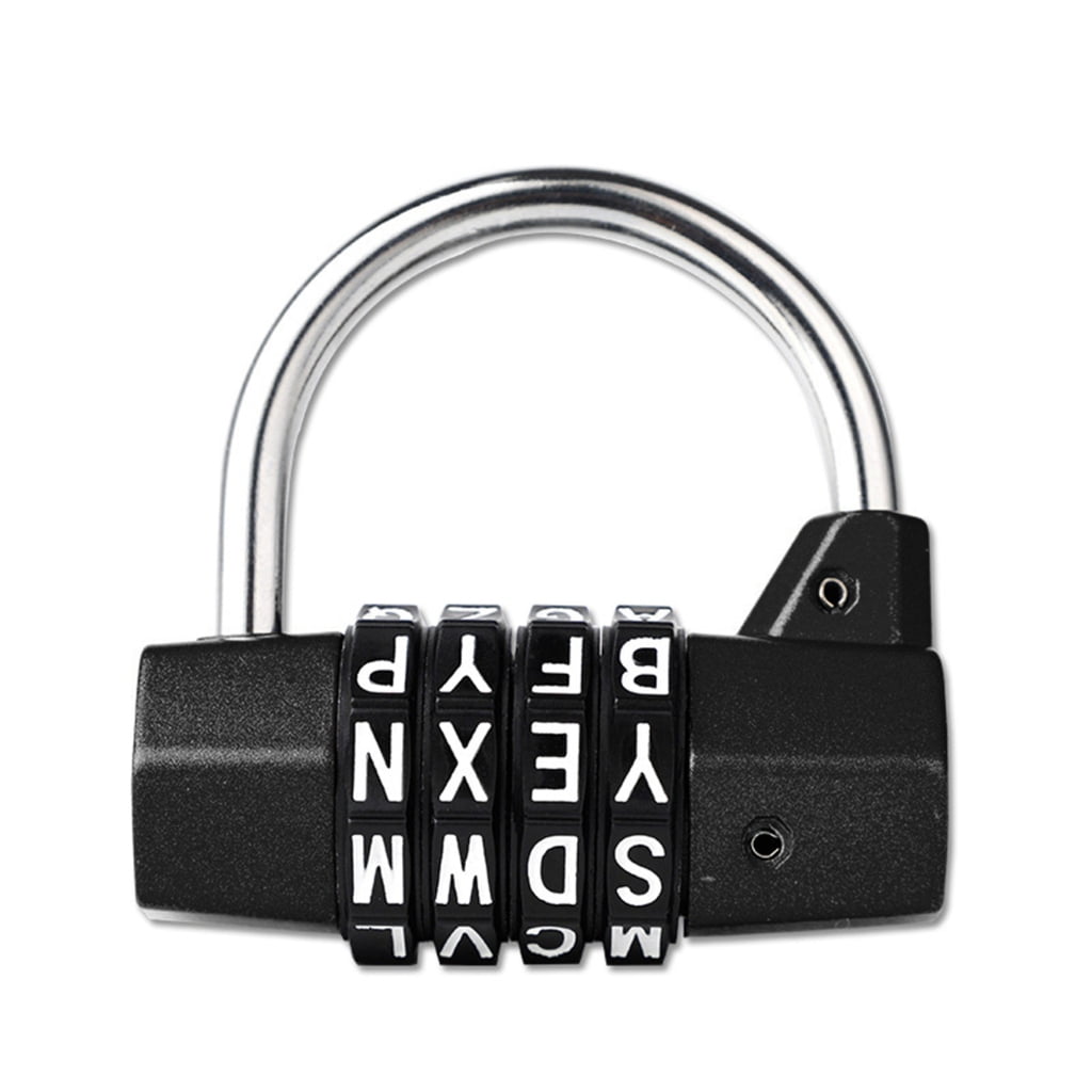 Luggage Lock4 Digit Combination,Resettable Easy to Read Password Window ...