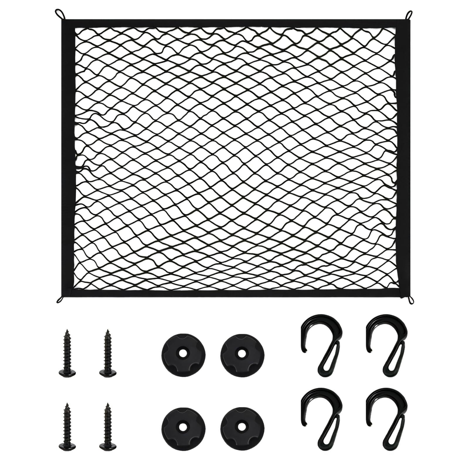 Luggage Net Car Boot Net Elastic to 140 x 100 cm Boot Net Luggage Net ...