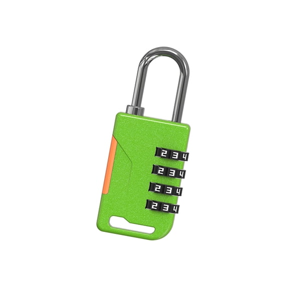 Luggage Padlocks 4 Digit Password Lock Portable Suitcases Security ...