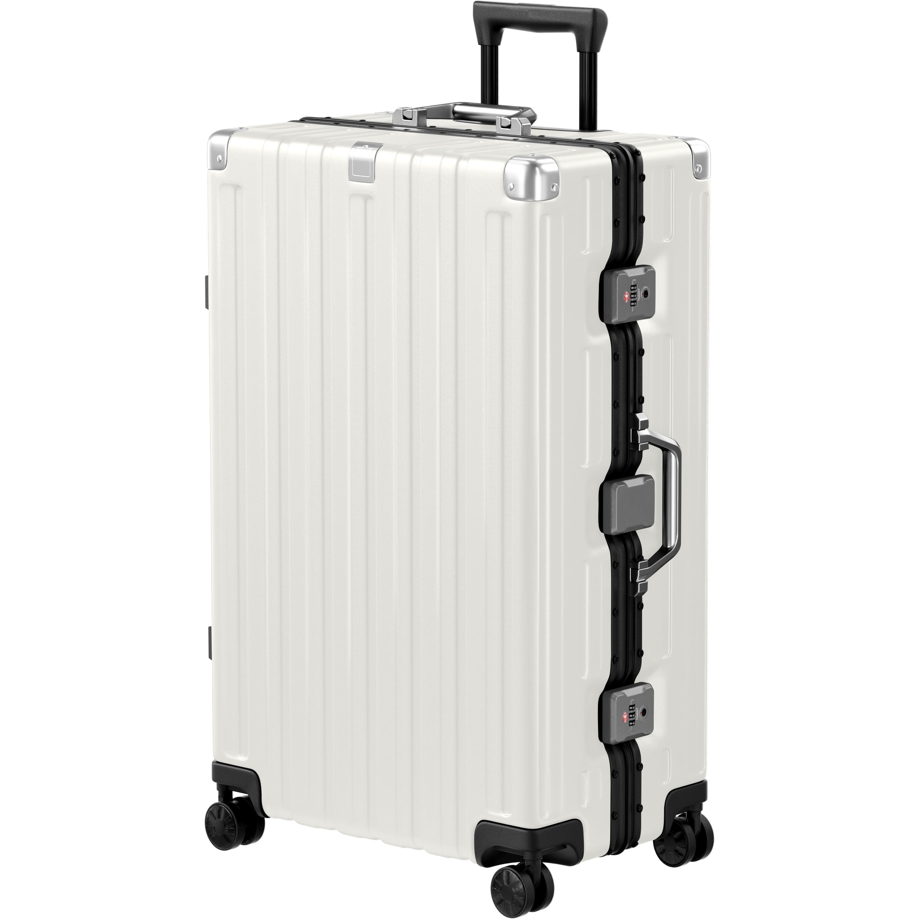 ANTA Checked Luggage 28 Inch Aluminum Frame, Zipperless TSA Lock, 360¬∞ ...