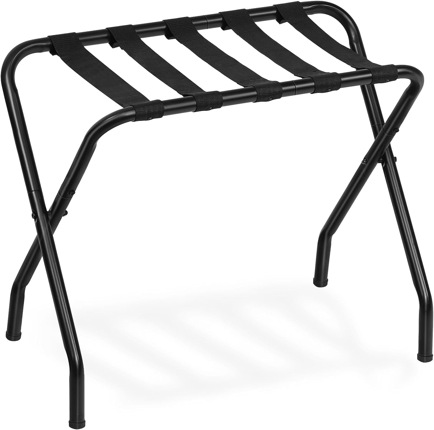 Luggage Rack, Metal Foldable Suitcase Stand for Guest Room, Holds up to ...