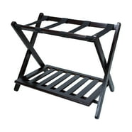 Winsome Reese Luggage Rack with Shelf, Cappuccino Finish - Walmart.com