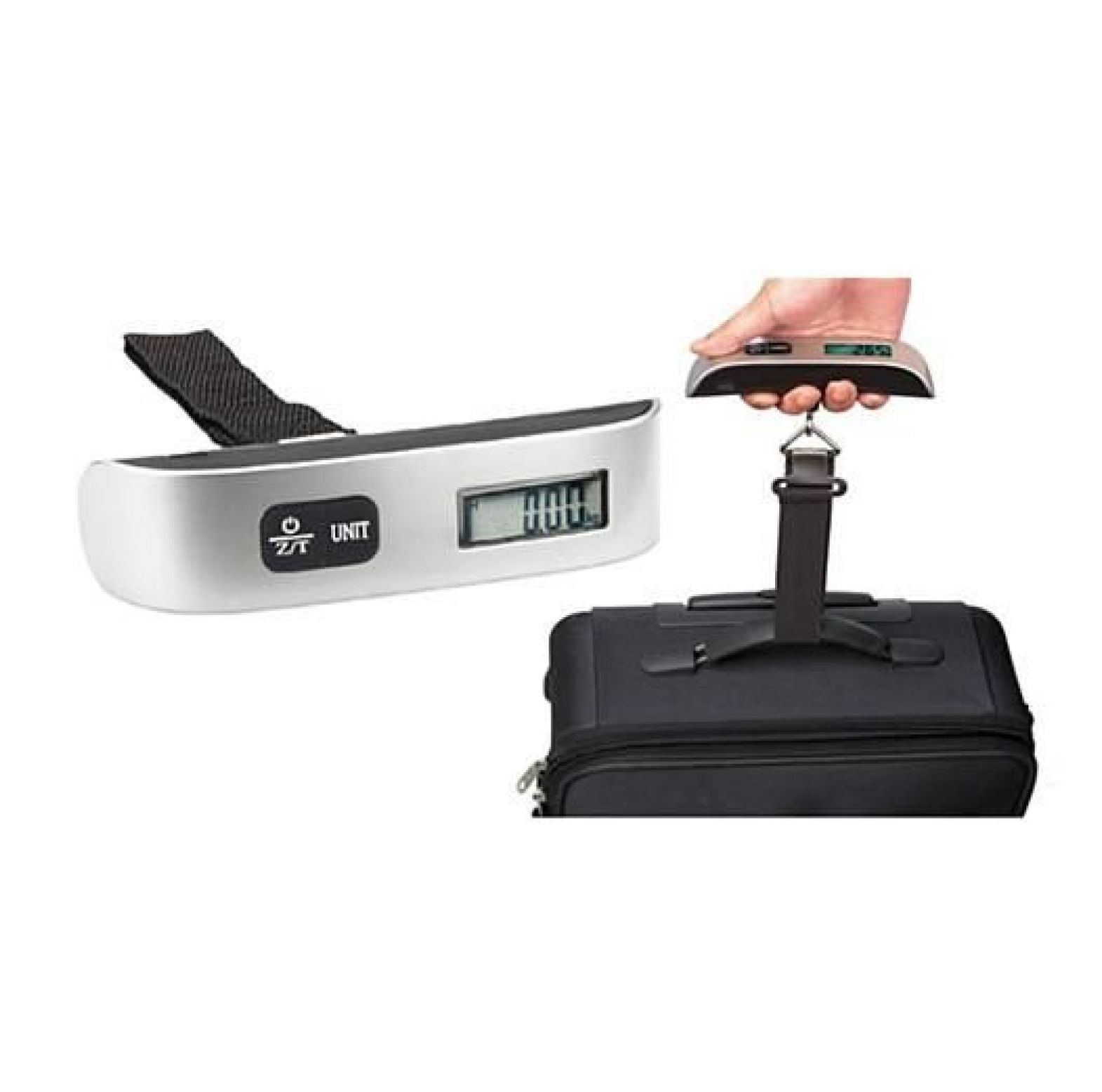 Luggage Scale with Temperature Display, 50kg/110lb Capacity - Digital ...