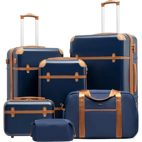 Luggage Set 3 count Suitcase Set Carry Luggage PC Hardside Luggage TSA ...