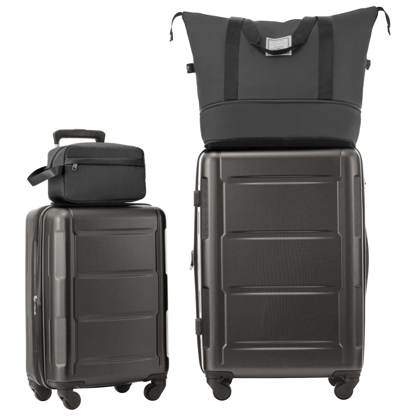 Luggage Sets 2 Piece with Bags, Expandable Suitcase with TSA Lock and ...