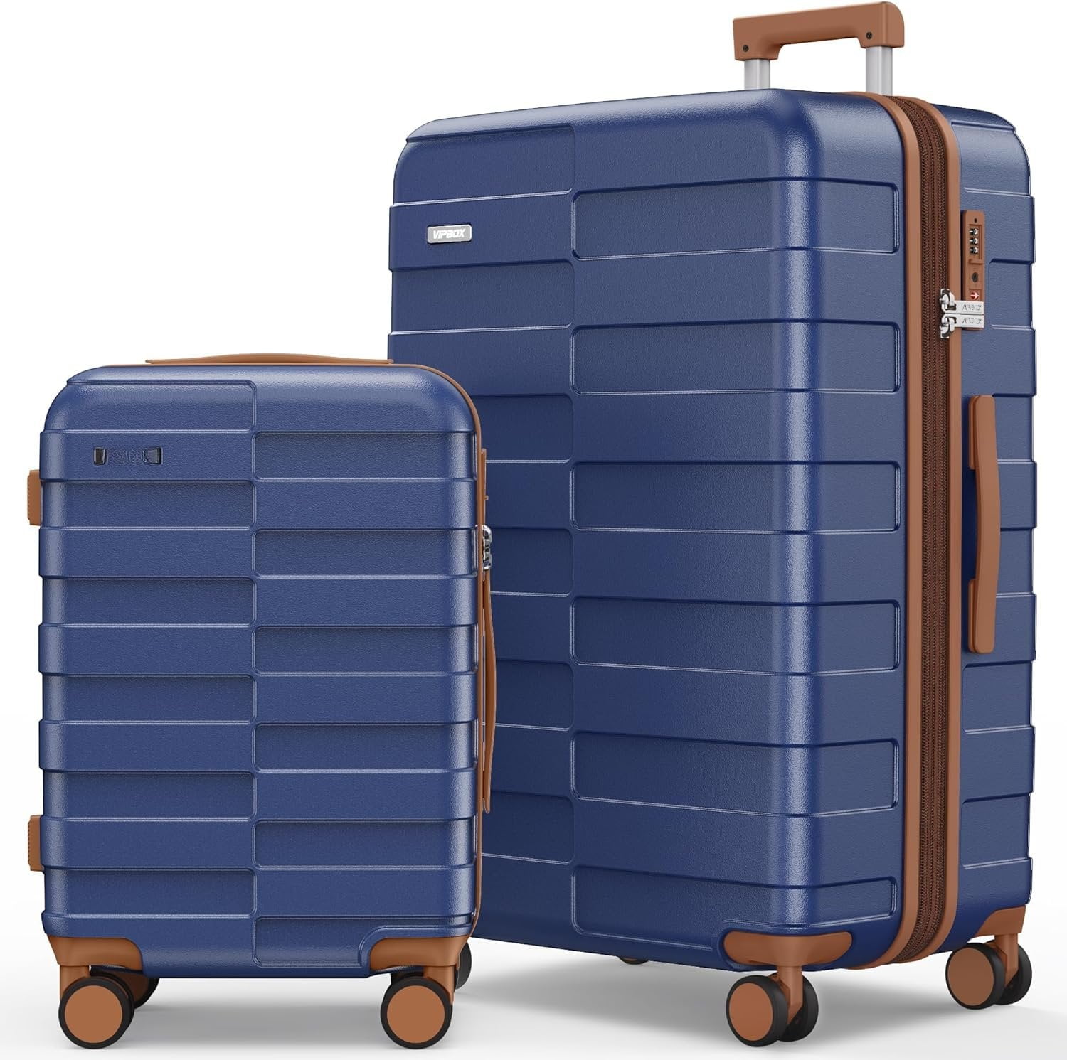 Luggage Sets 2 count 20/28 Inch (3- VIP SERVICE) Hardside Expandable ...