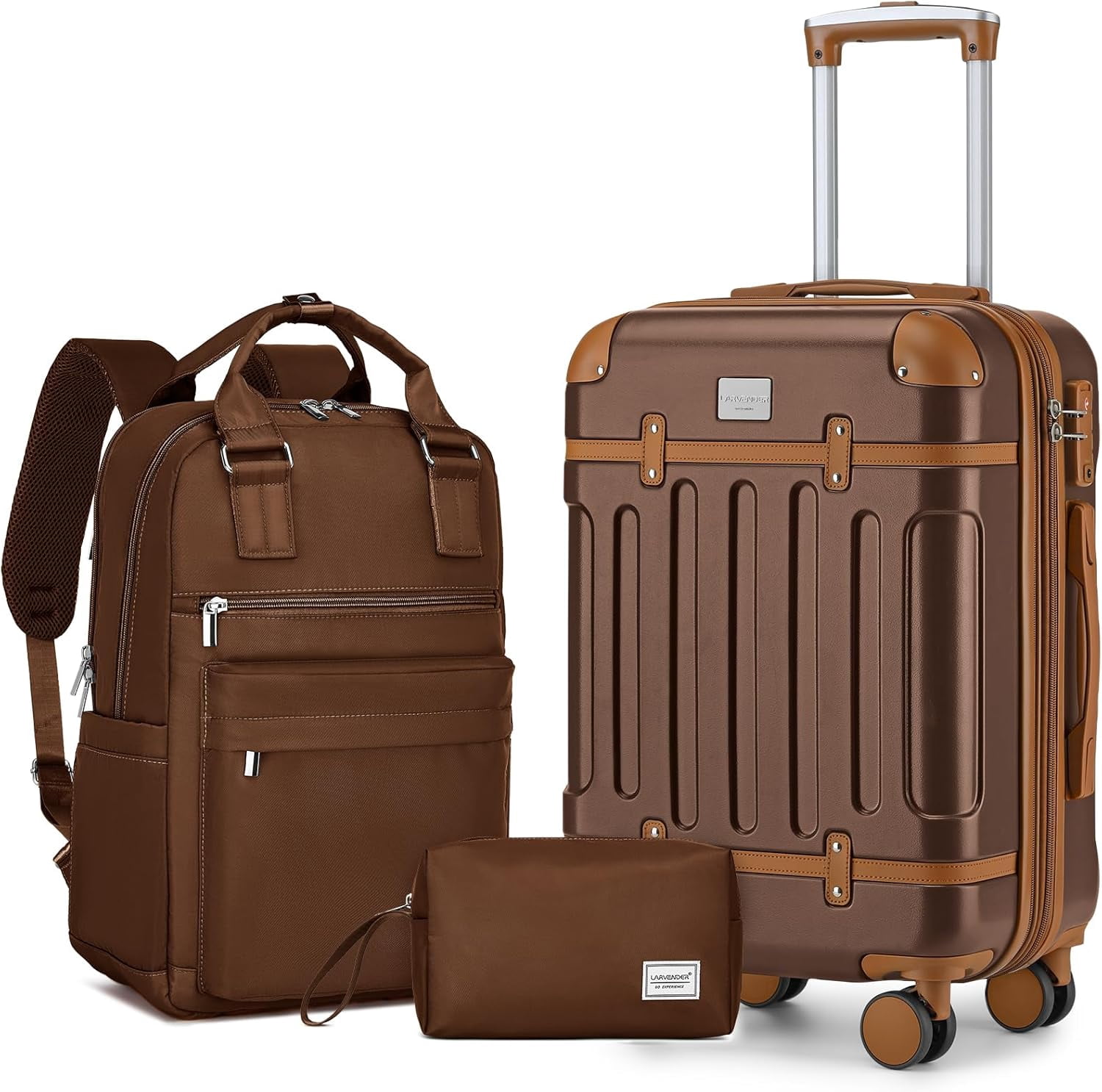 Luggage Sets 3 Piece Expandable Carry on 22x14x9 Airline Approved ...