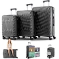 Luggage Sets 3 count Hardside, 4-Year Warranty, Carry Luggage with ...