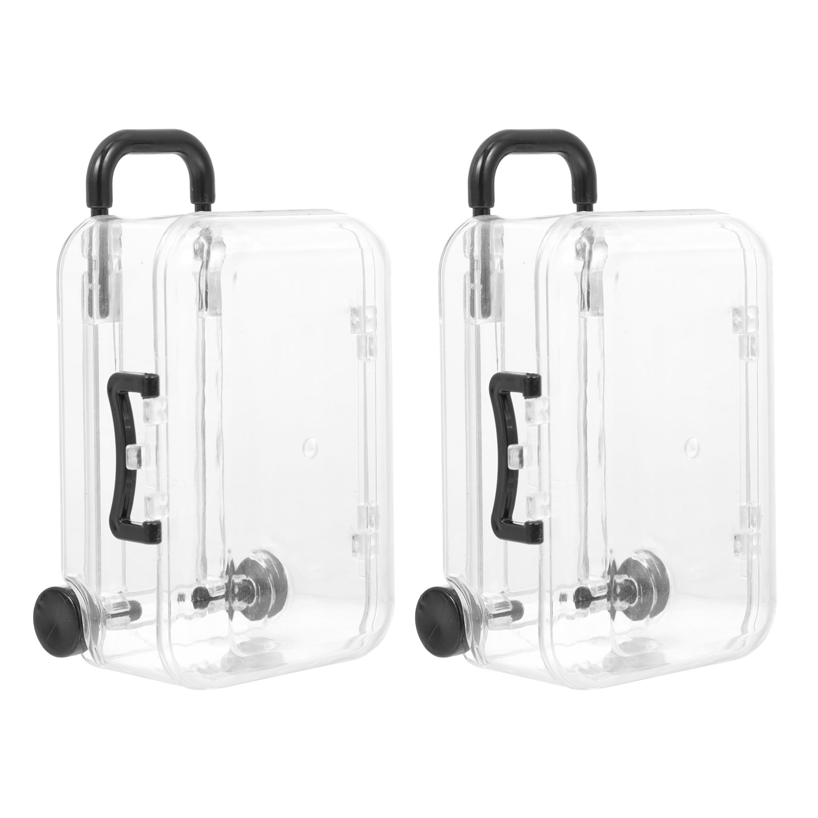 Luggage Storage Box Novel Holder Plastic Container Home Mini Shell ...