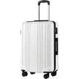 Luggage Suitcase PC+ABS with TSA Lock Spinner Carry on Hardshell ...