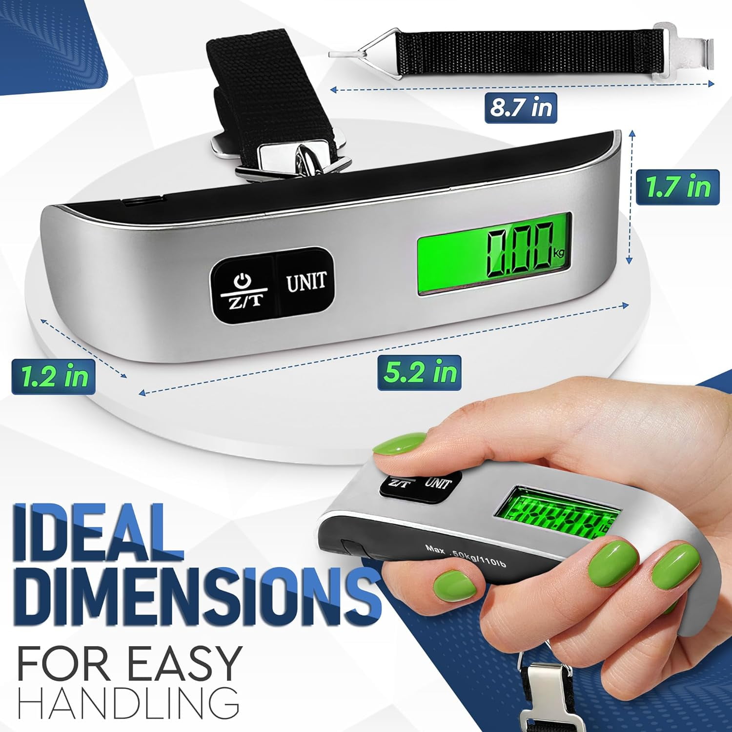 Luggage Suitcase Weight Scales, Luggage Weight Scale Travel Digital for ...
