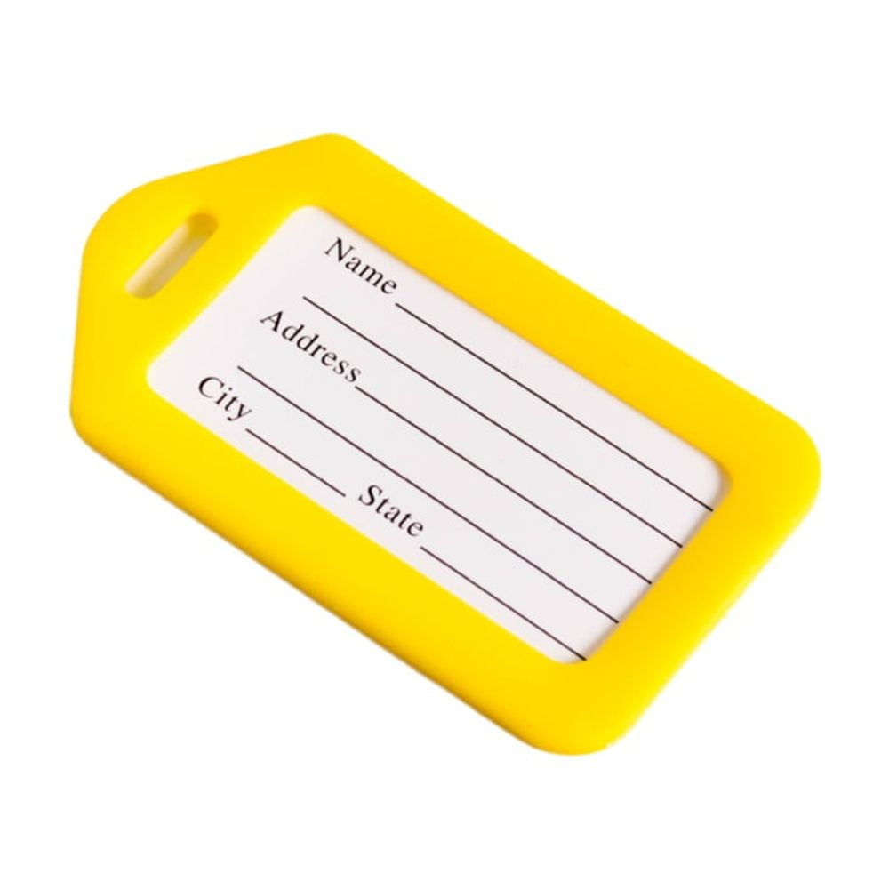 Luggage Tag Plastic Luggage Tag Tag Tag Card Set Boarding Travel ...