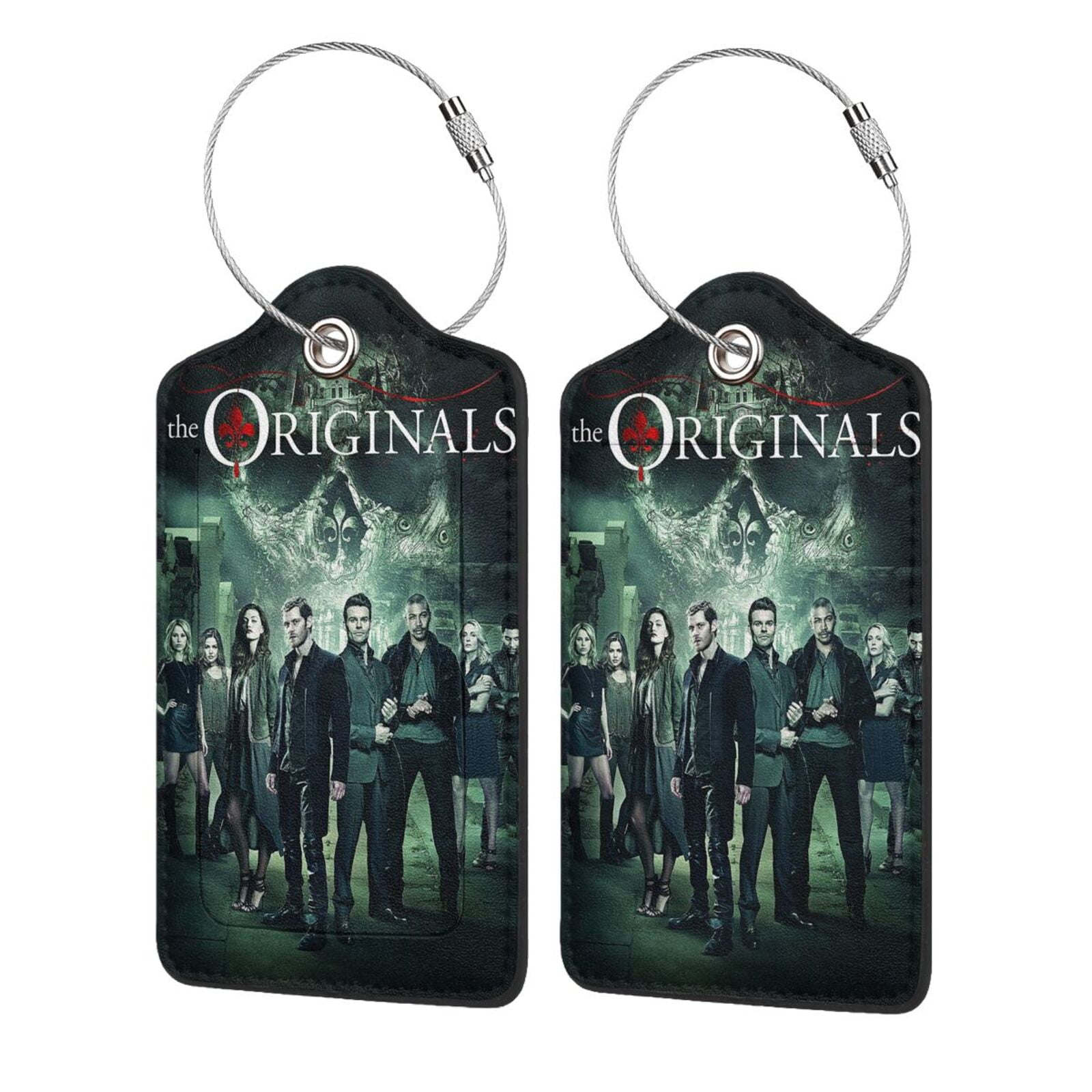 Luggage Tag Travel ID Label, The Originals Vampire Klaus Mikaelson PU ...