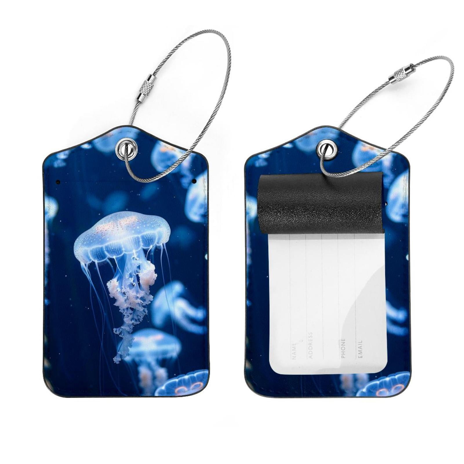 Luggage Tags, 2 Pack Personalized Luggage Tags, Leather Luggage Tags ...