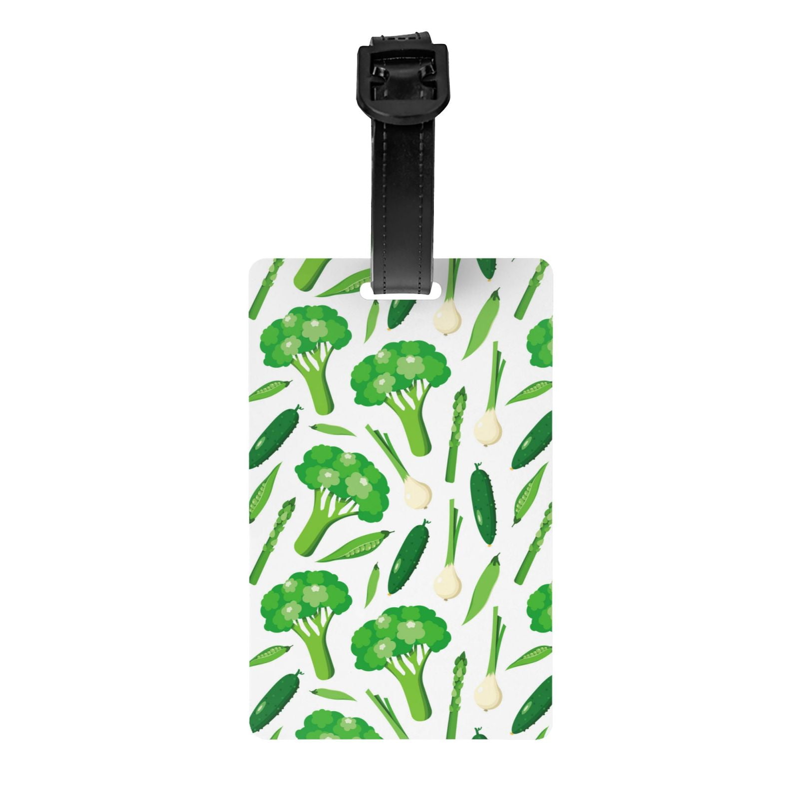 Luggage Tags - Asparagus cucumber PVC Luggage Tags for Suitcases Travel ...