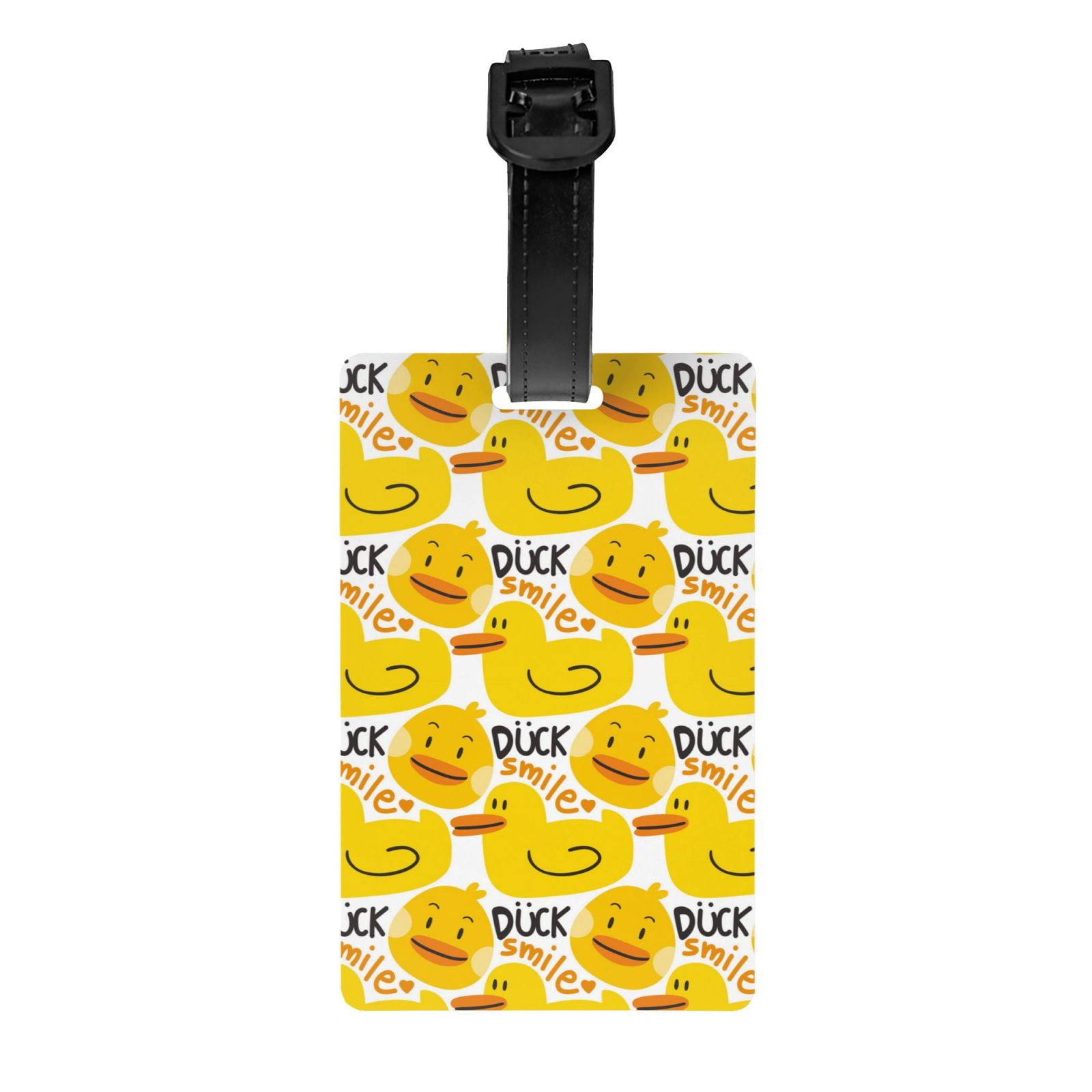 Luggage Tags - Cute Duck PVC Luggage Tags for Suitcases Travel Bag ...