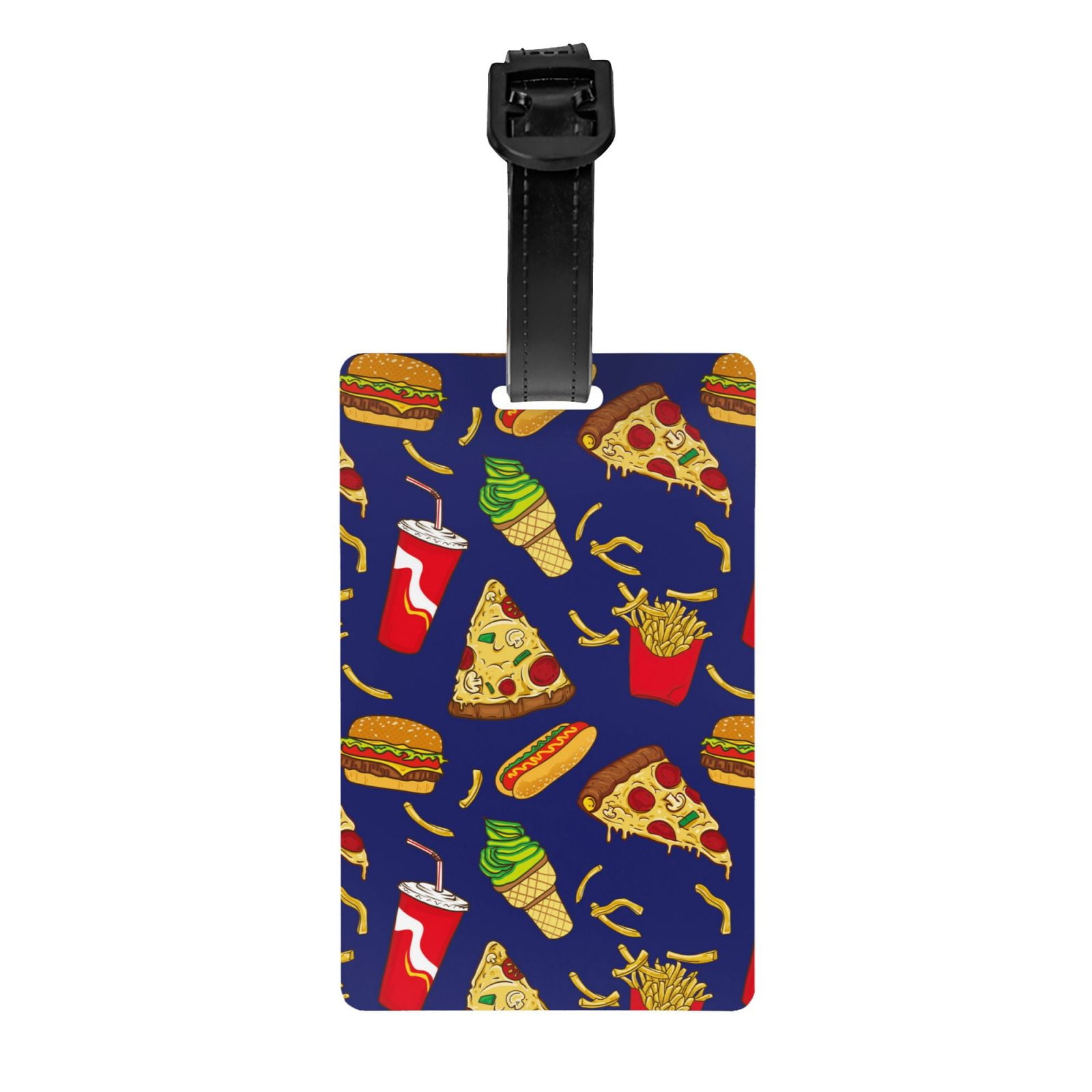 Luggage Tags - Cute Food Green Ice Cream PVC Luggage Tags for Suitcases ...