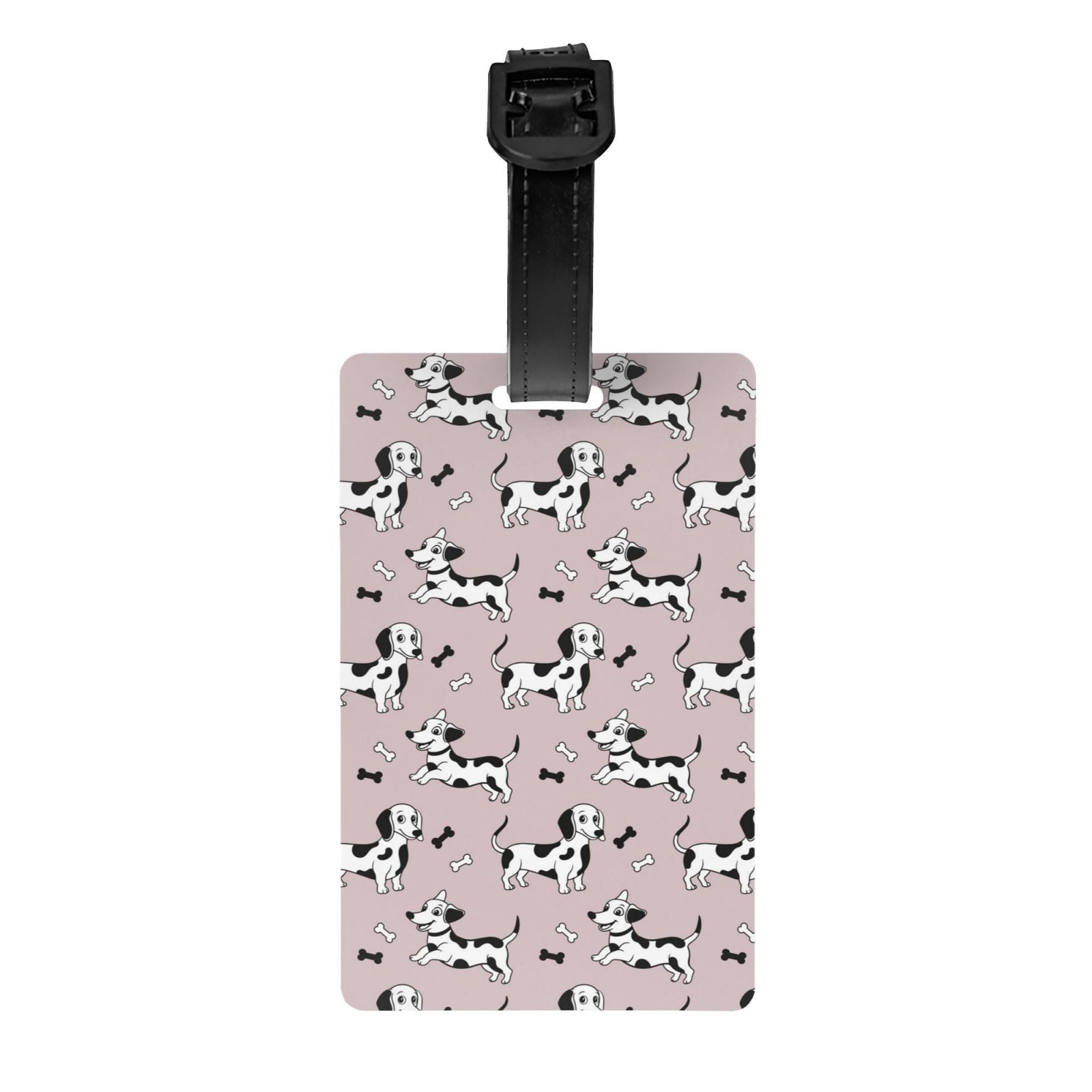 Luggage Tags - Dalmatian Dog Cute PVC Luggage Tags for Suitcases Travel ...