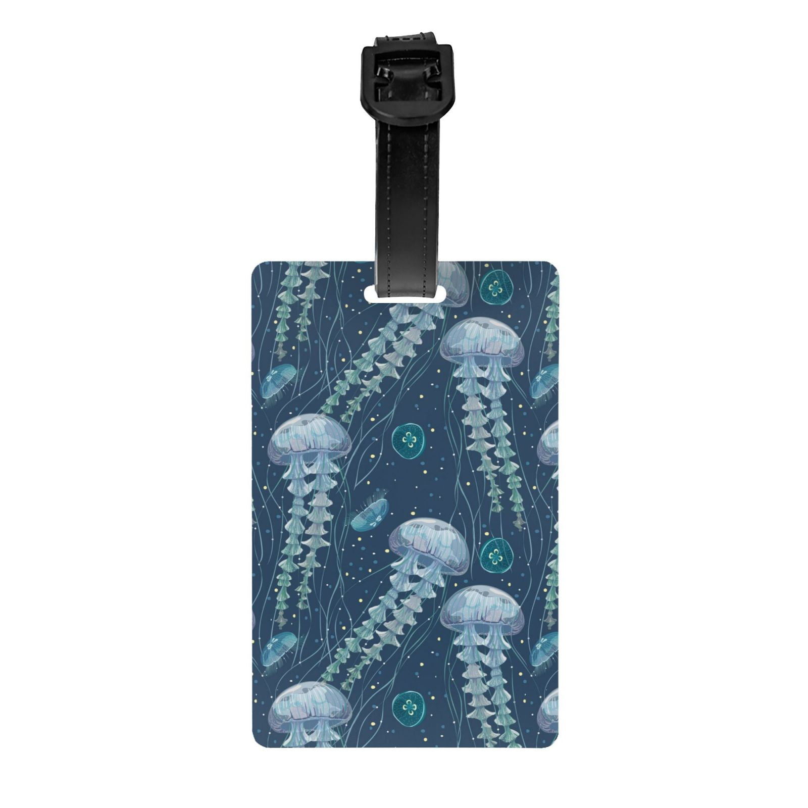 Luggage Tags - Elegant Jellyfish PVC Luggage Tags for Suitcases Travel ...