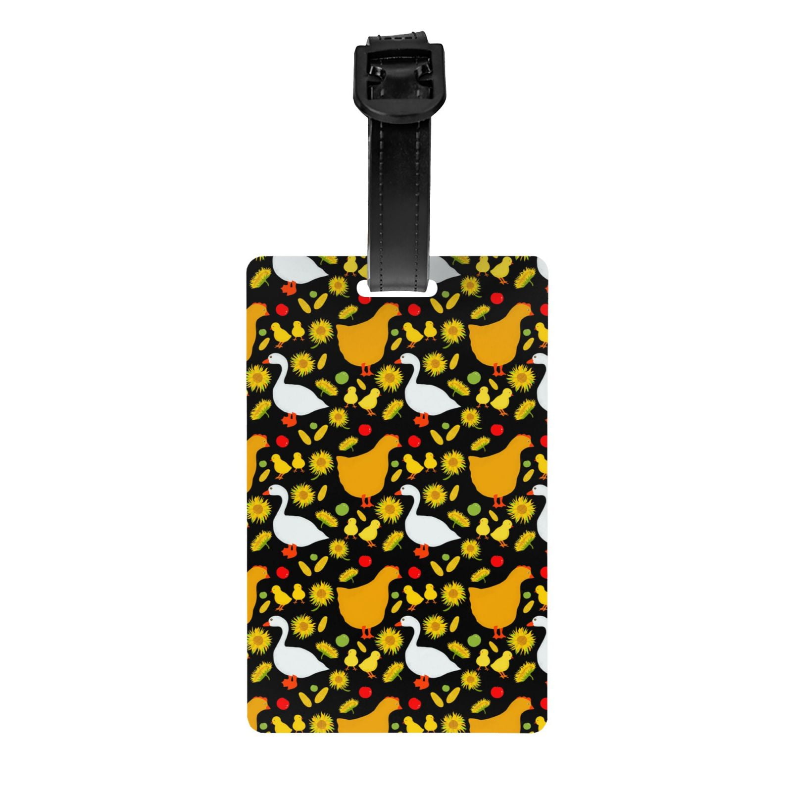 Luggage Tags - Farm Goose PVC Luggage Tags for Suitcases Travel Bag ...