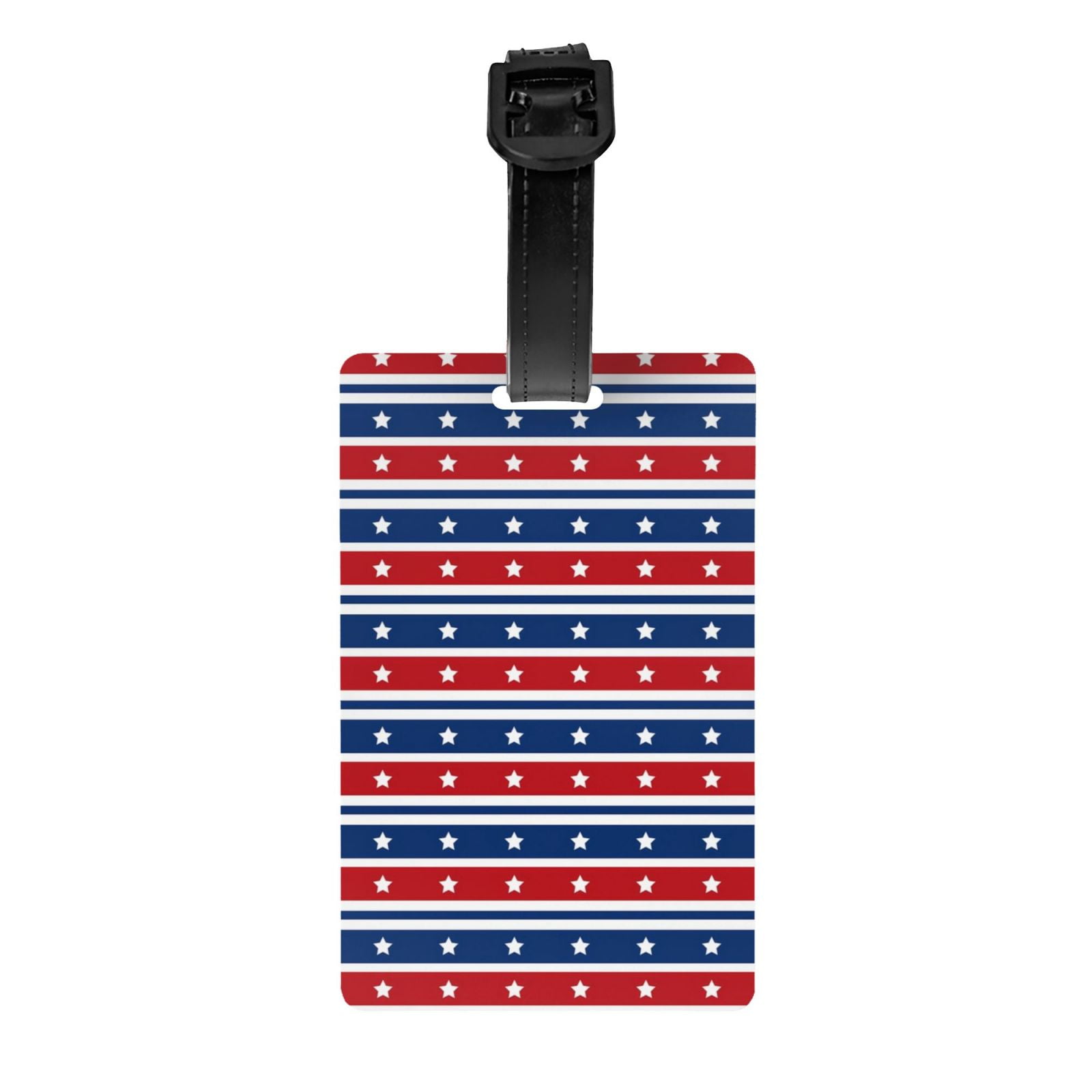 Luggage Tags - Fourth Of July PVC Luggage Tags for Suitcases Travel Bag ...