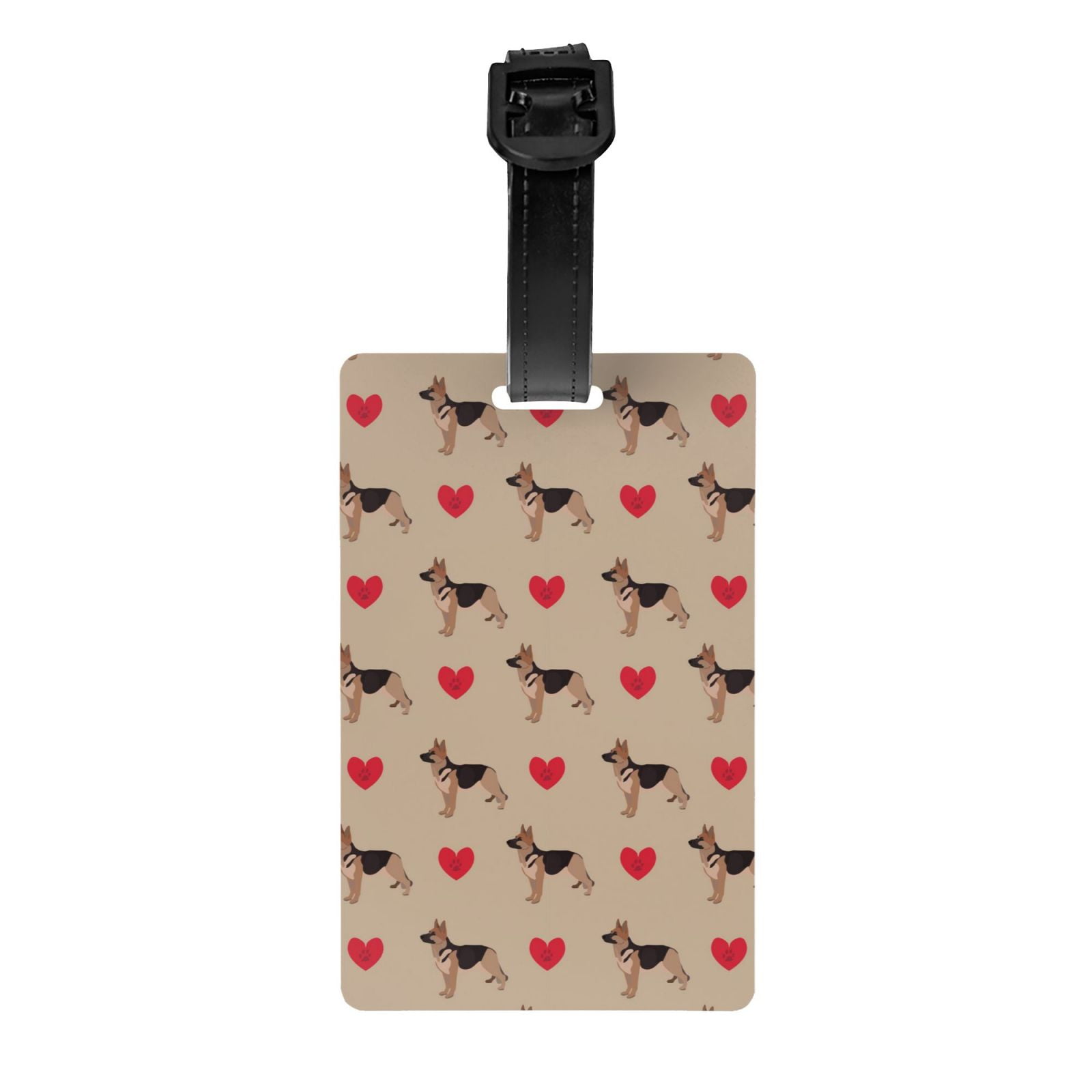 Luggage Tags - German Shepherd Dog No.1003 PVC Luggage Tags for ...