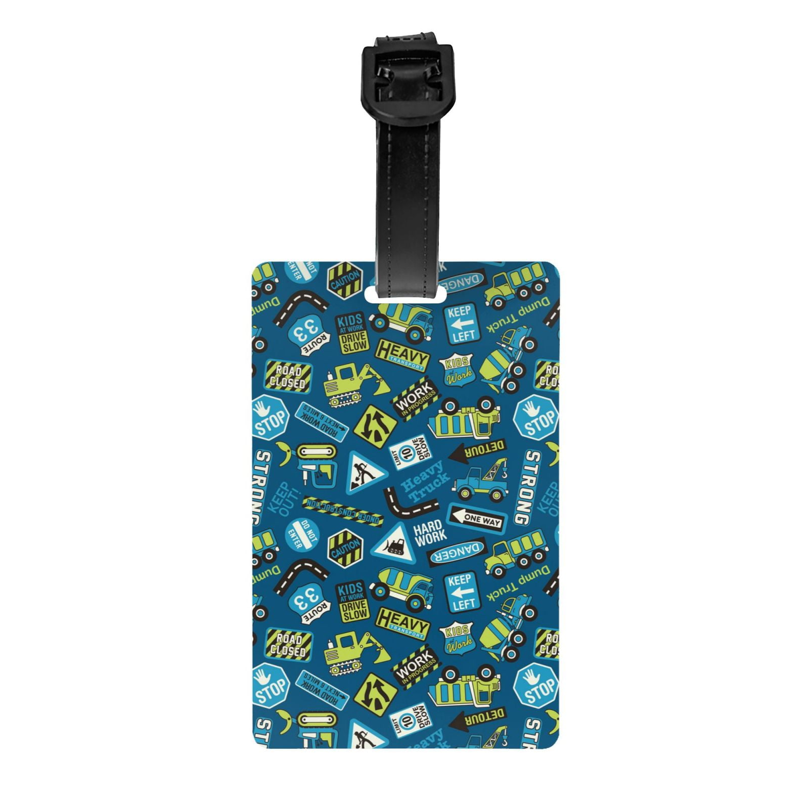 Luggage Tags - Machinery Road Construction PVC Luggage Tags for ...