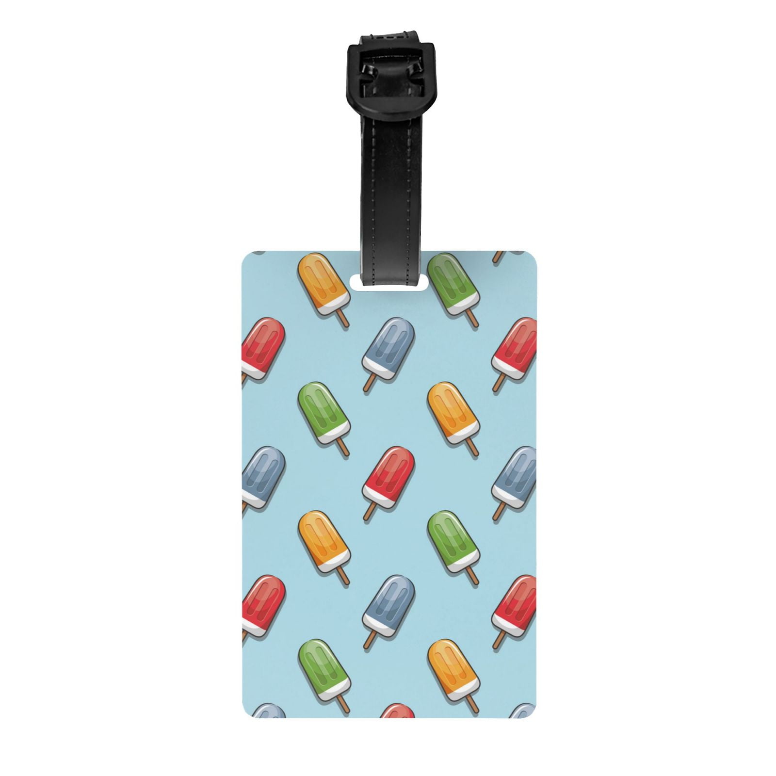 Luggage Tags - Modern ice cream PVC Luggage Tags for Suitcases Travel ...