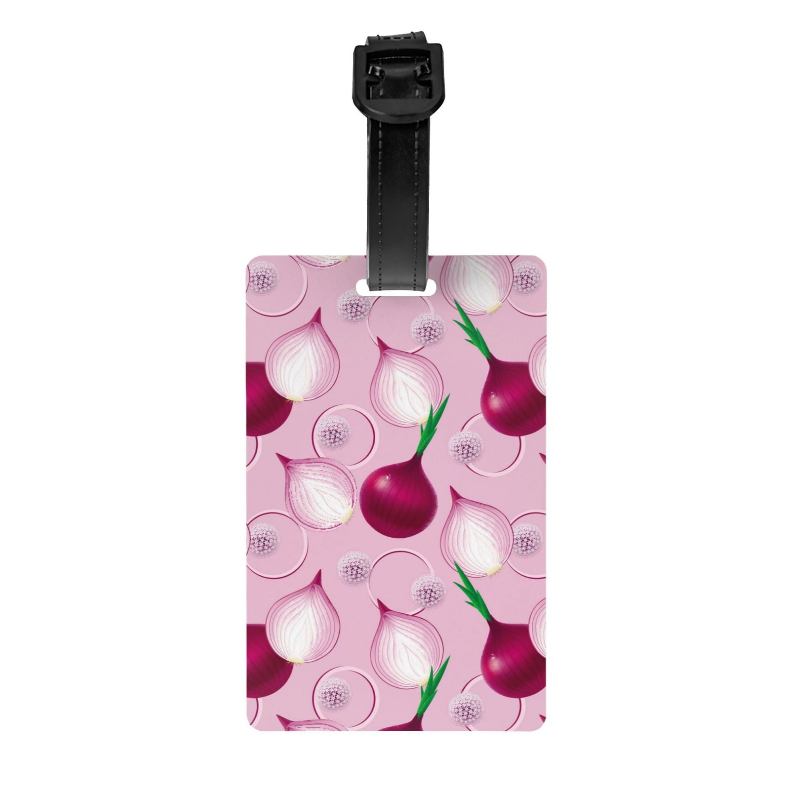 Luggage Tags - Onion Pattern purple PVC Luggage Tags for Suitcases ...