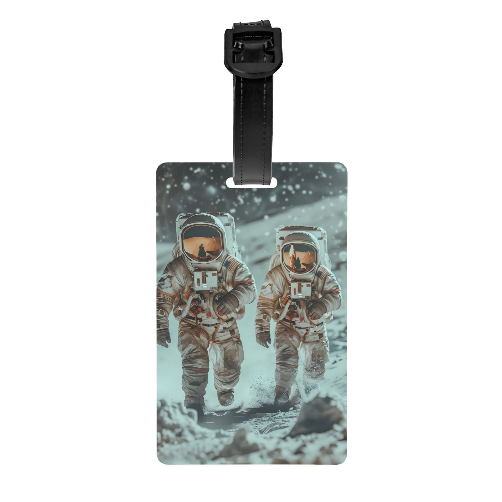 Luggage Tags for Suitcases, Astronauts On Lunar Mission Suitcase & Bag ...