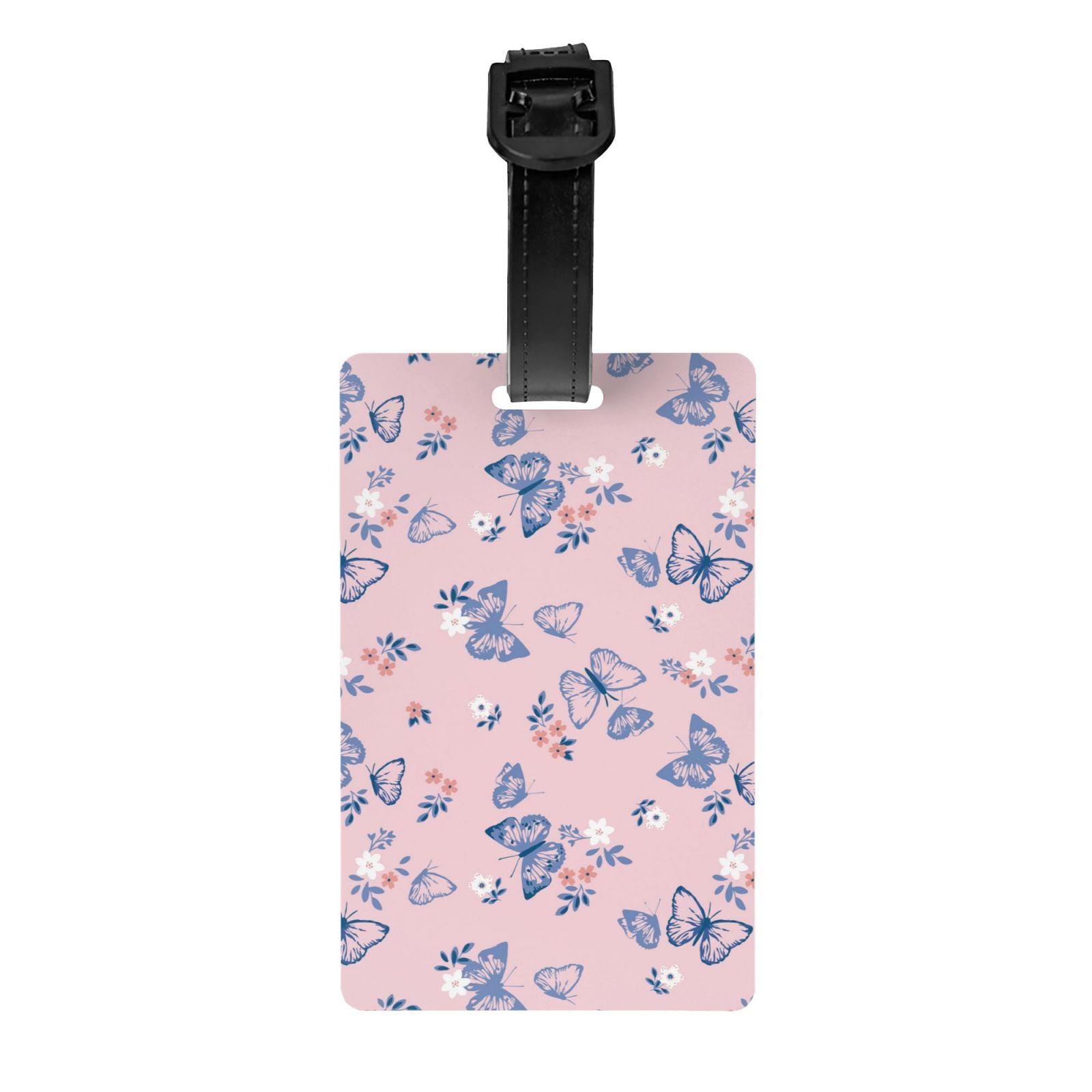 Luggage Tags for Suitcases, Butterfly print A Suitcase & Bag Tags for ...