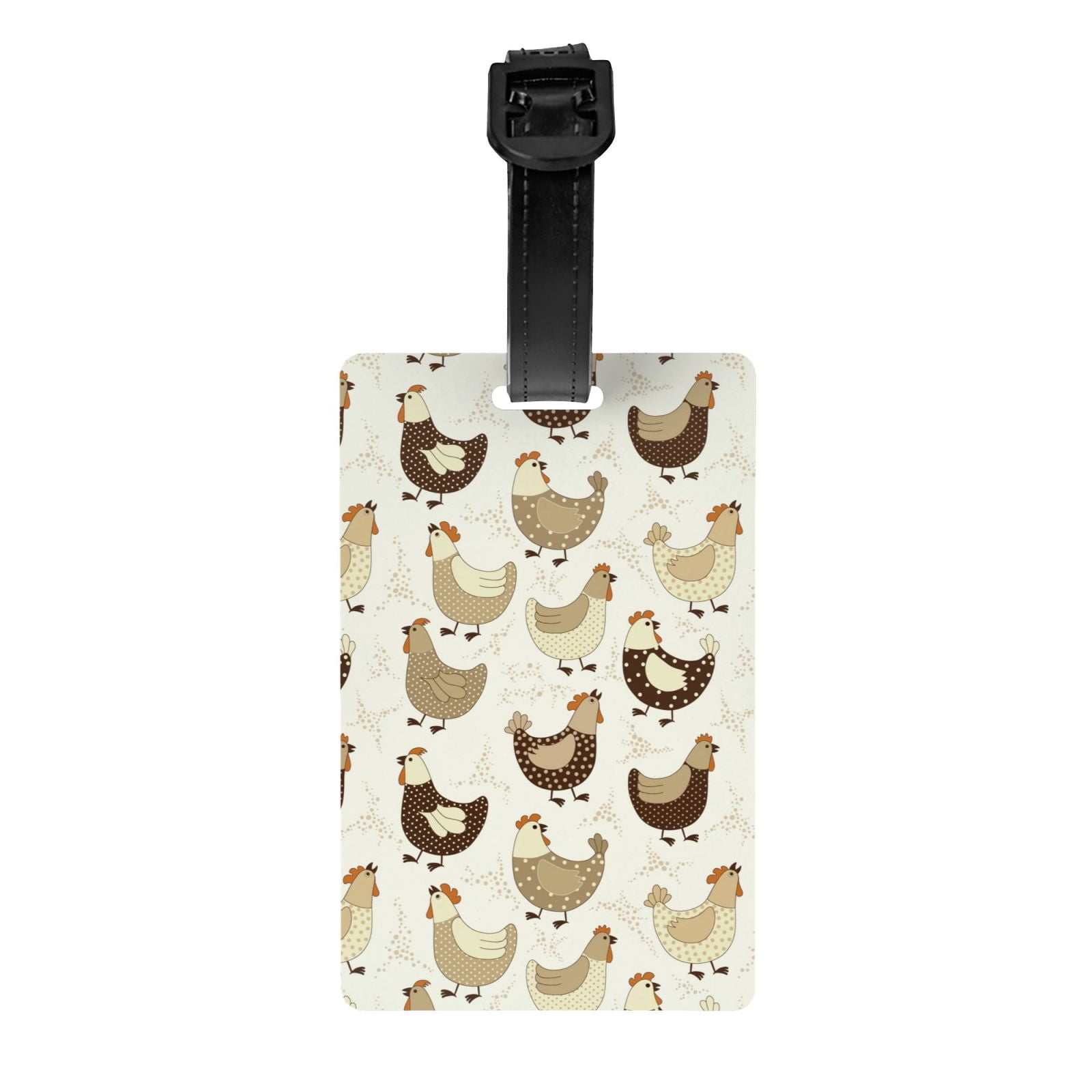 Luggage Tags for Suitcases - Cartoon Cute Chickens Suitcase Tags ...