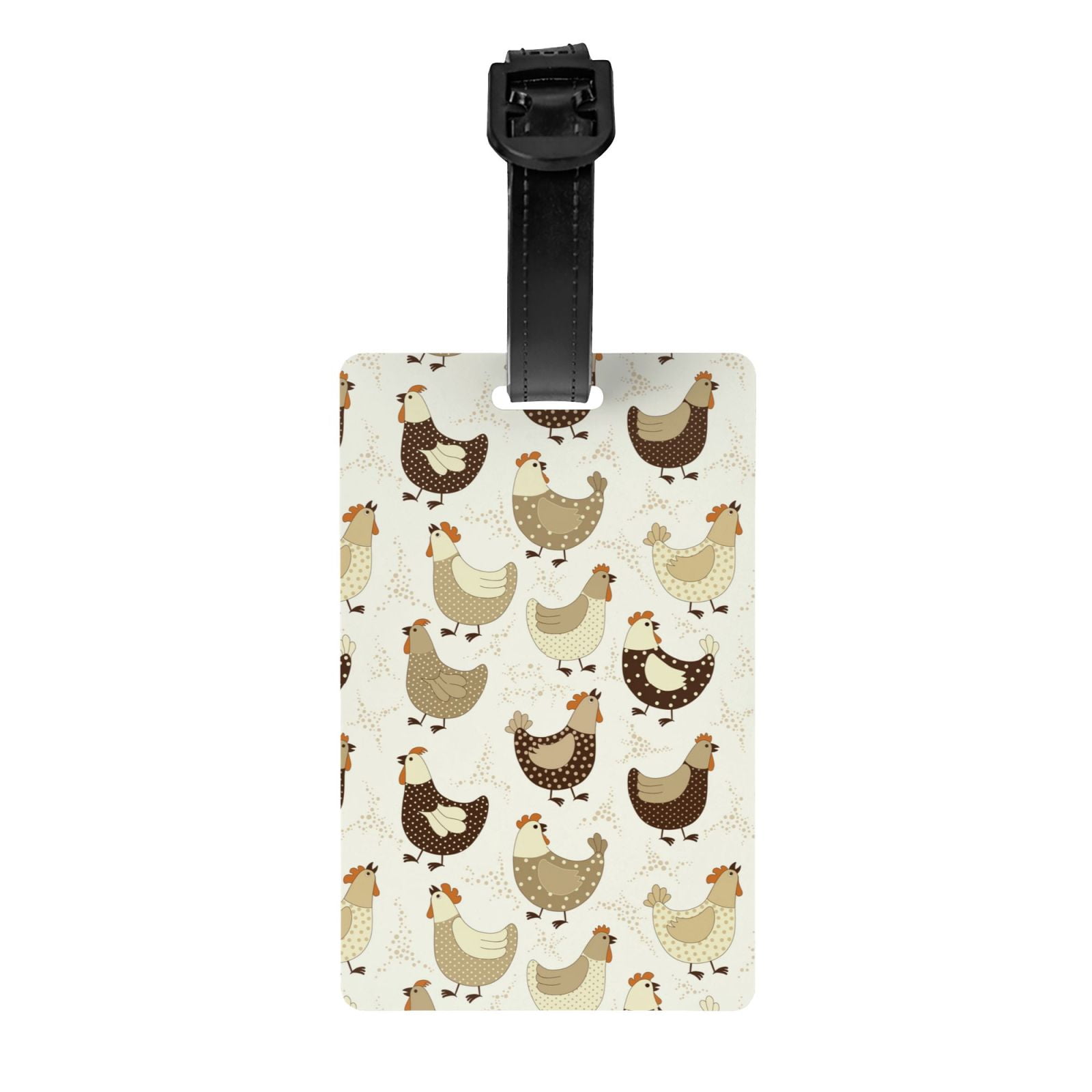 Luggage Tags for Suitcases - Chicken Cartoon Suitcase Tags Luggage ...