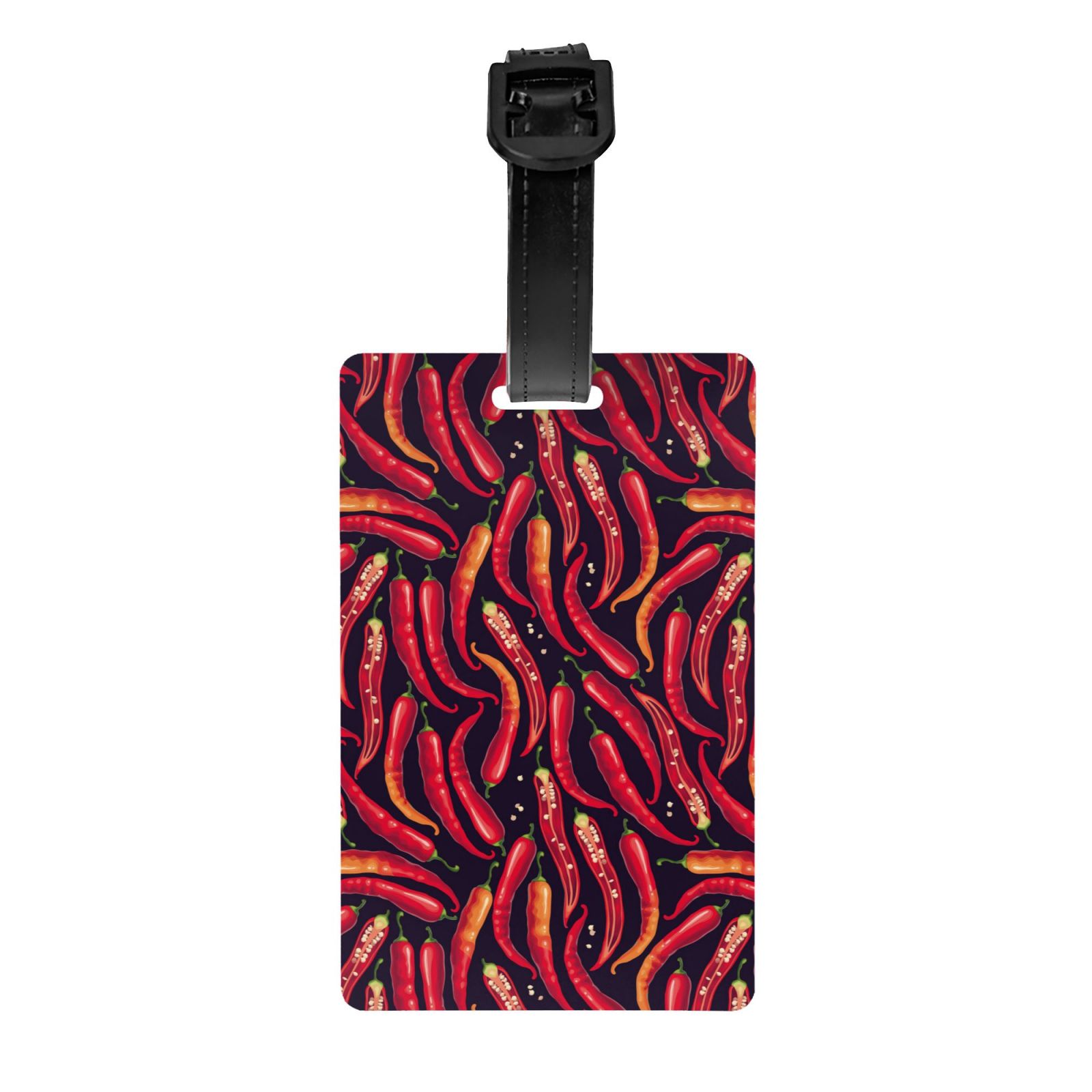 Luggage Tags for Suitcases, Chili Pepper funny Suitcase & Bag Tags for ...