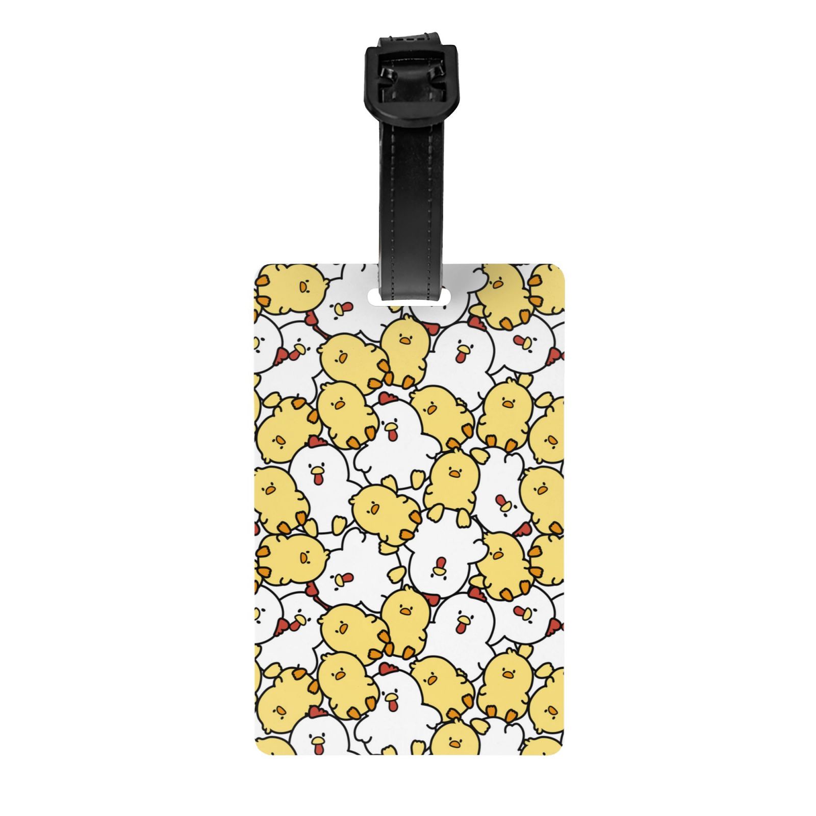 Luggage Tags for Suitcases - Classic Cartoon Cute Chicken Suitcase Tags ...