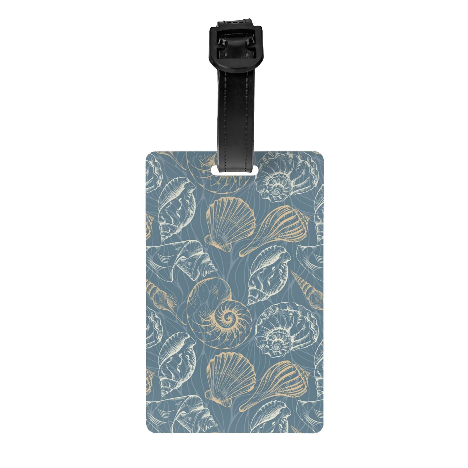 Luggage Tags for Suitcases, Conch Shells Print No.905 Suitcase & Bag ...